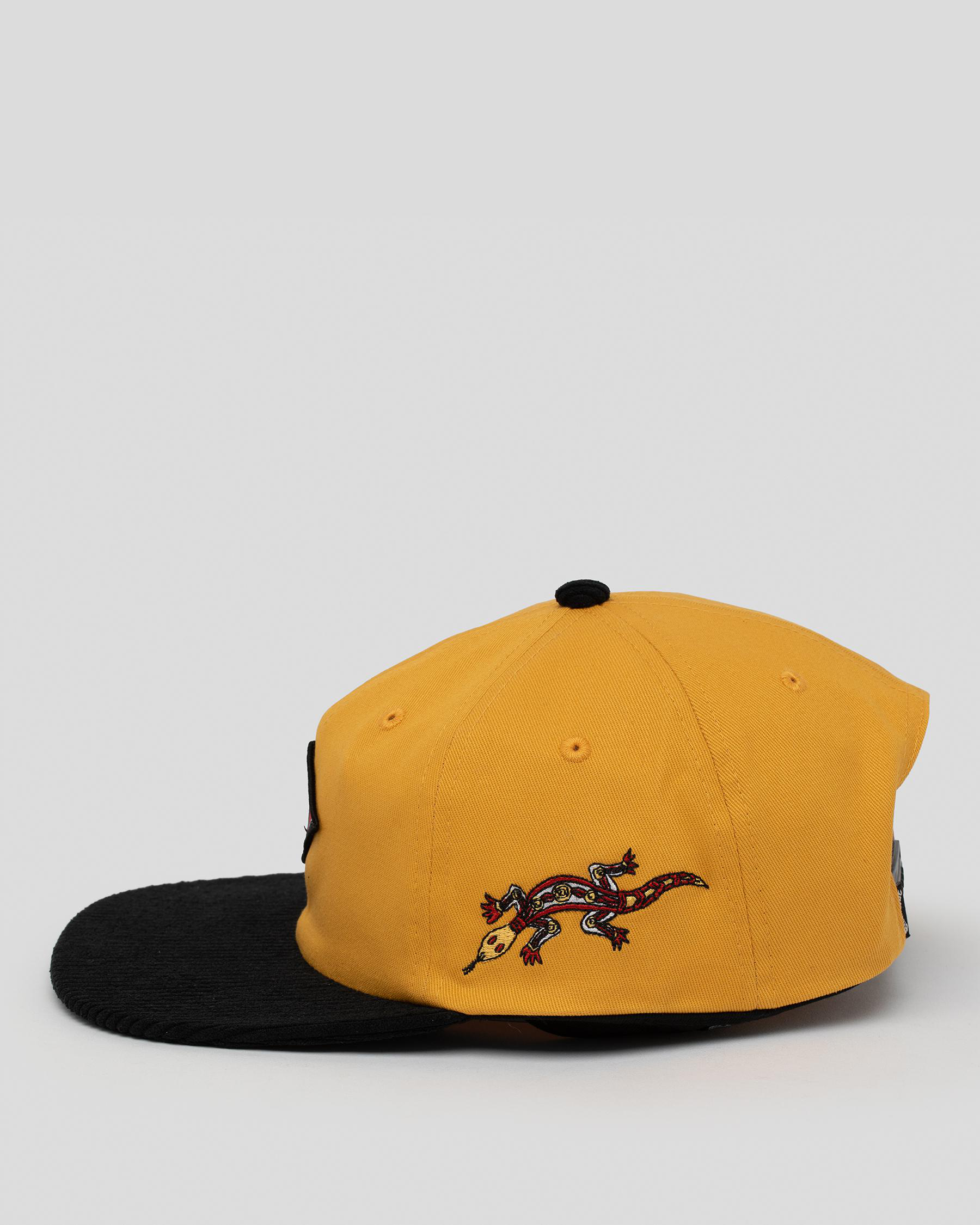 Shop Billabong Otis Goanna Snapback Cap In Honey Gold - Fast Shipping ...