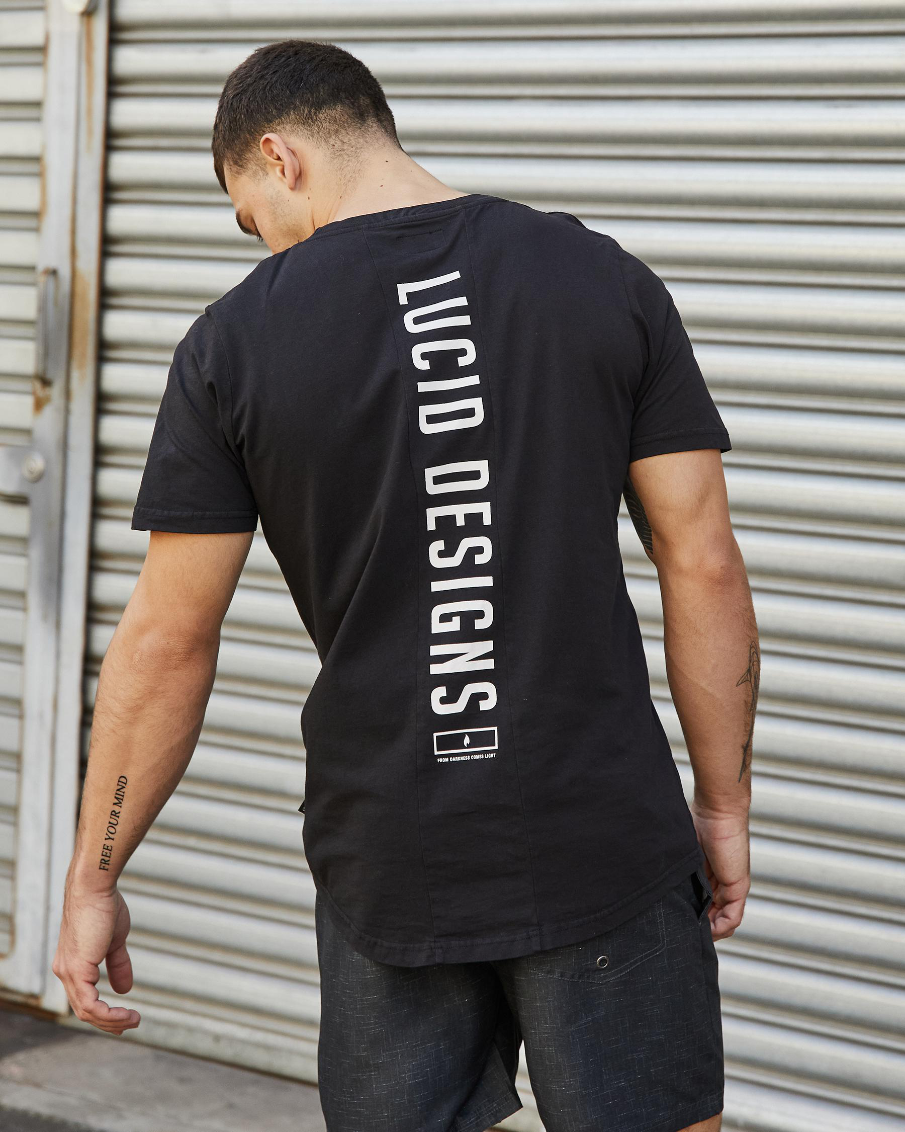Shop Lucid Impulse T-Shirt In Black - Fast Shipping & Easy Returns ...