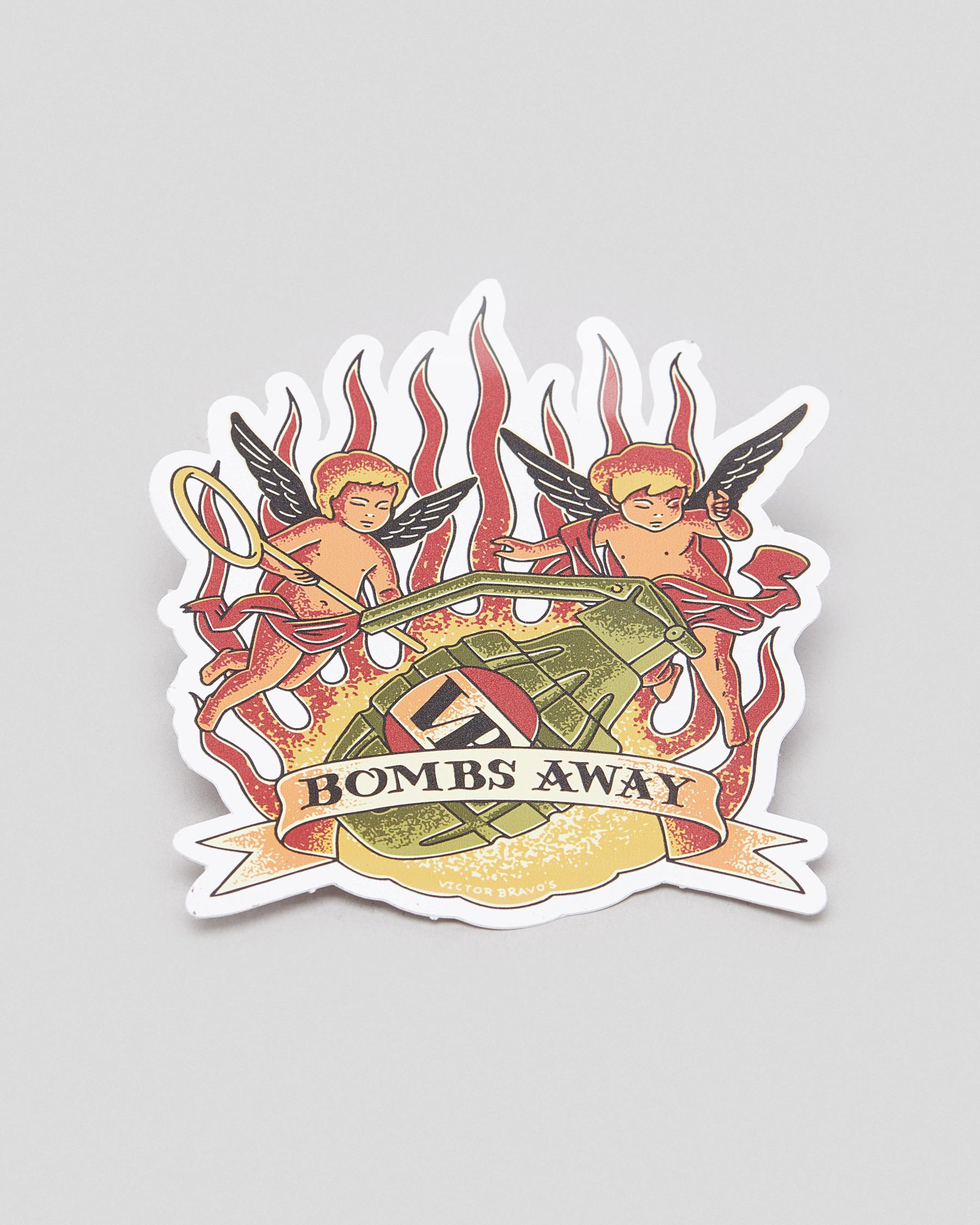 Shop Victor Bravo's Bombs Away Sticker In Multi - Fast Shipping & Easy ...