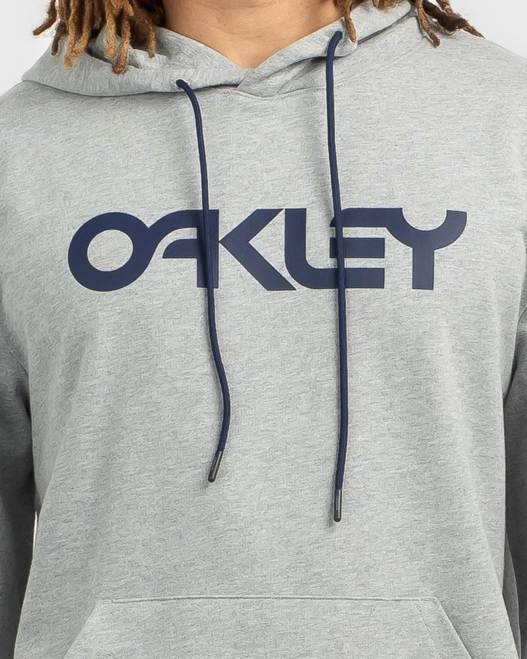 Shop Oakley B1B Pullover 2.0 Hoodie In Granite Heather - Fast Shipping ...