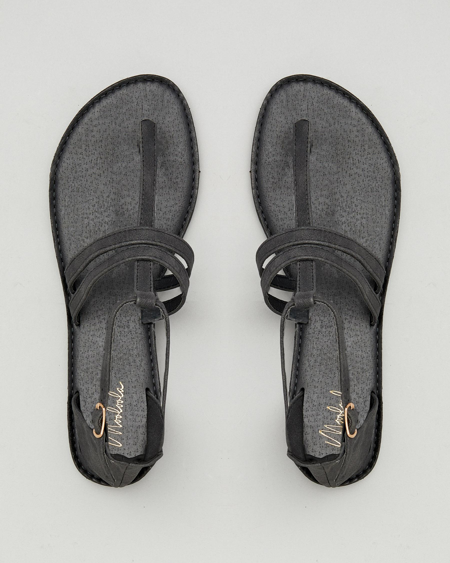 Shop Mooloola Laken Sandals In Black - Fast Shipping & Easy Returns ...