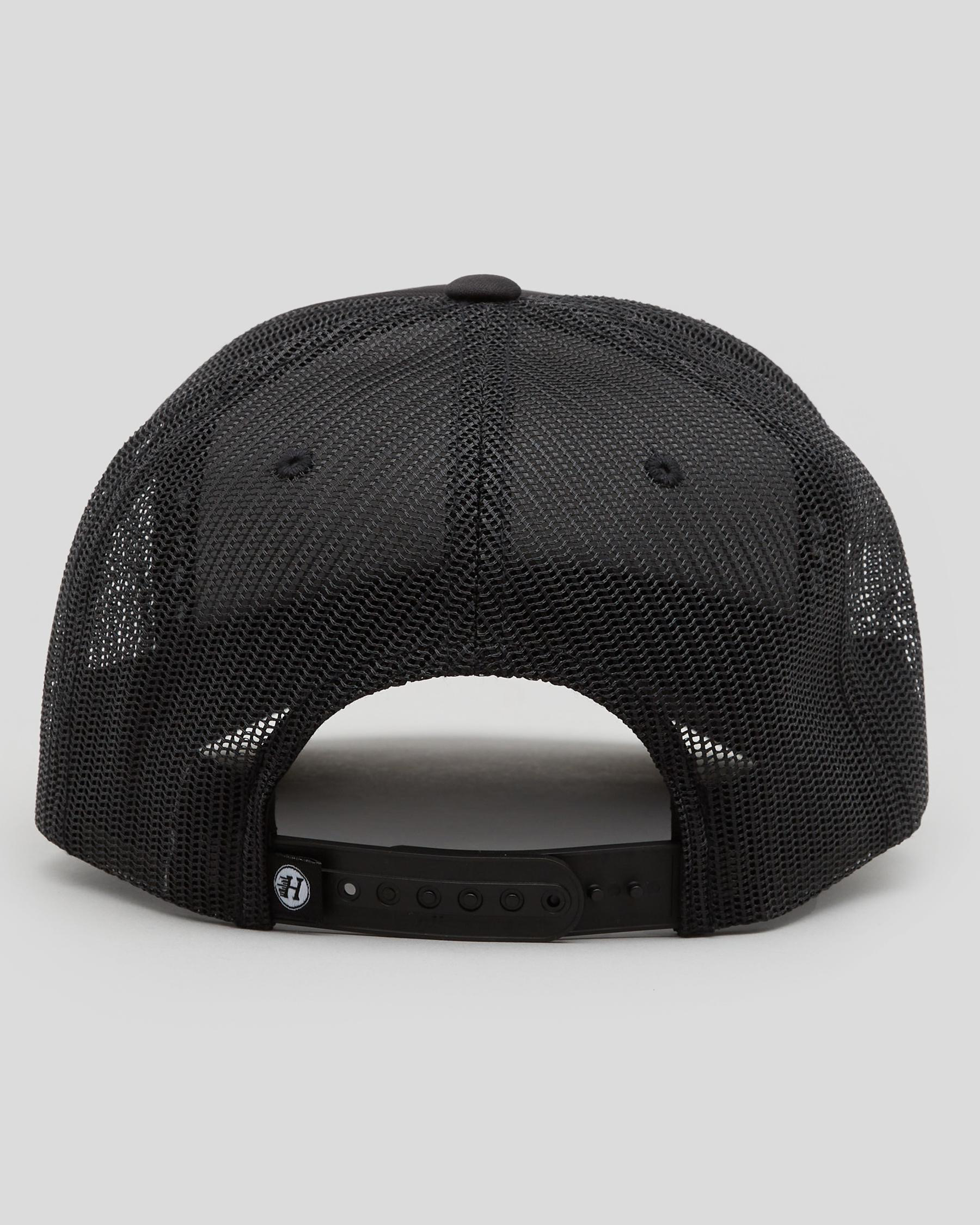 The Mad Hueys Ahoy Ransom Foam Trucker Cap In Black - FREE* Shipping ...