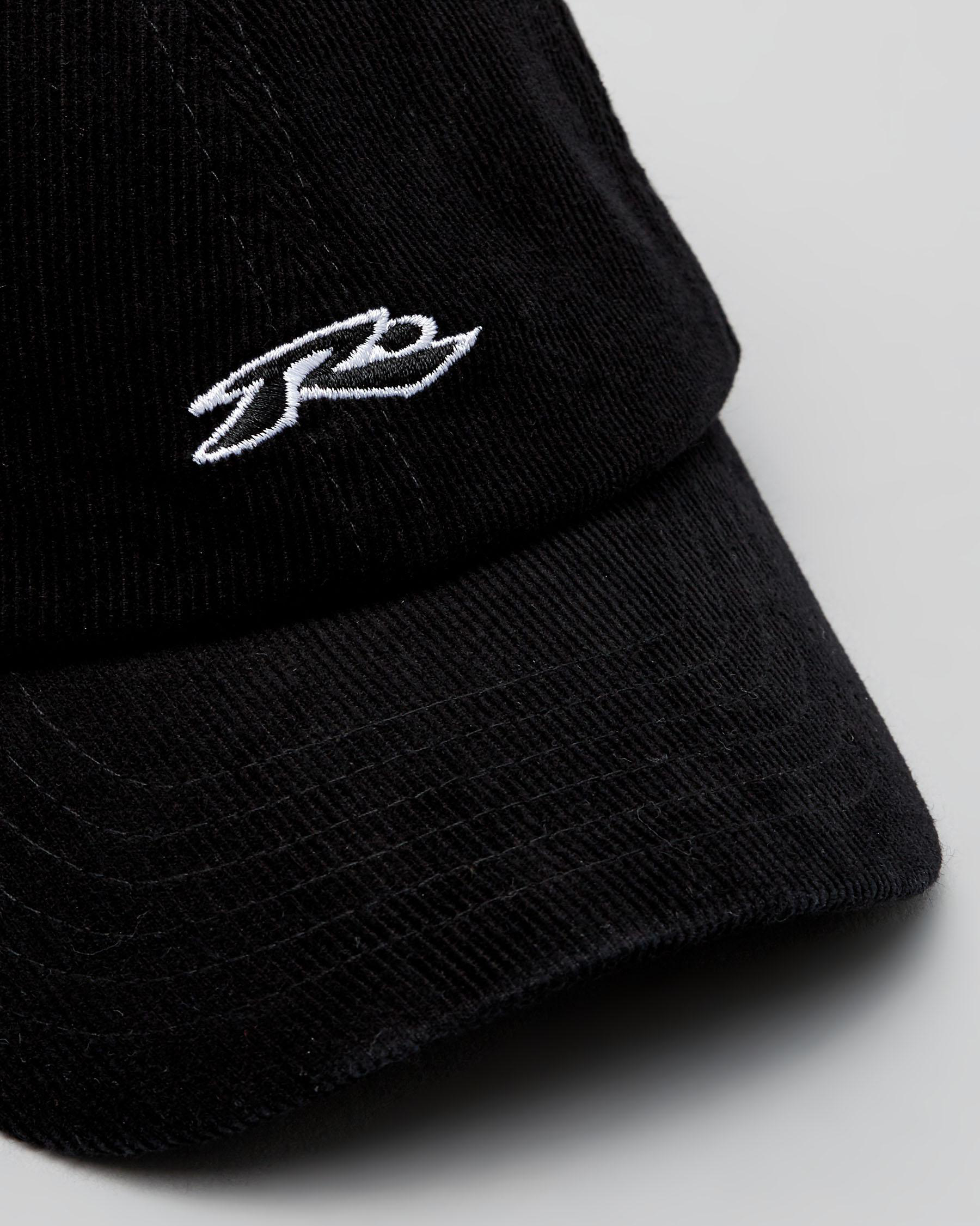 Shop Rusty Boys' Rage Textured Adjustable Cap In Black - Fast Shipping ...