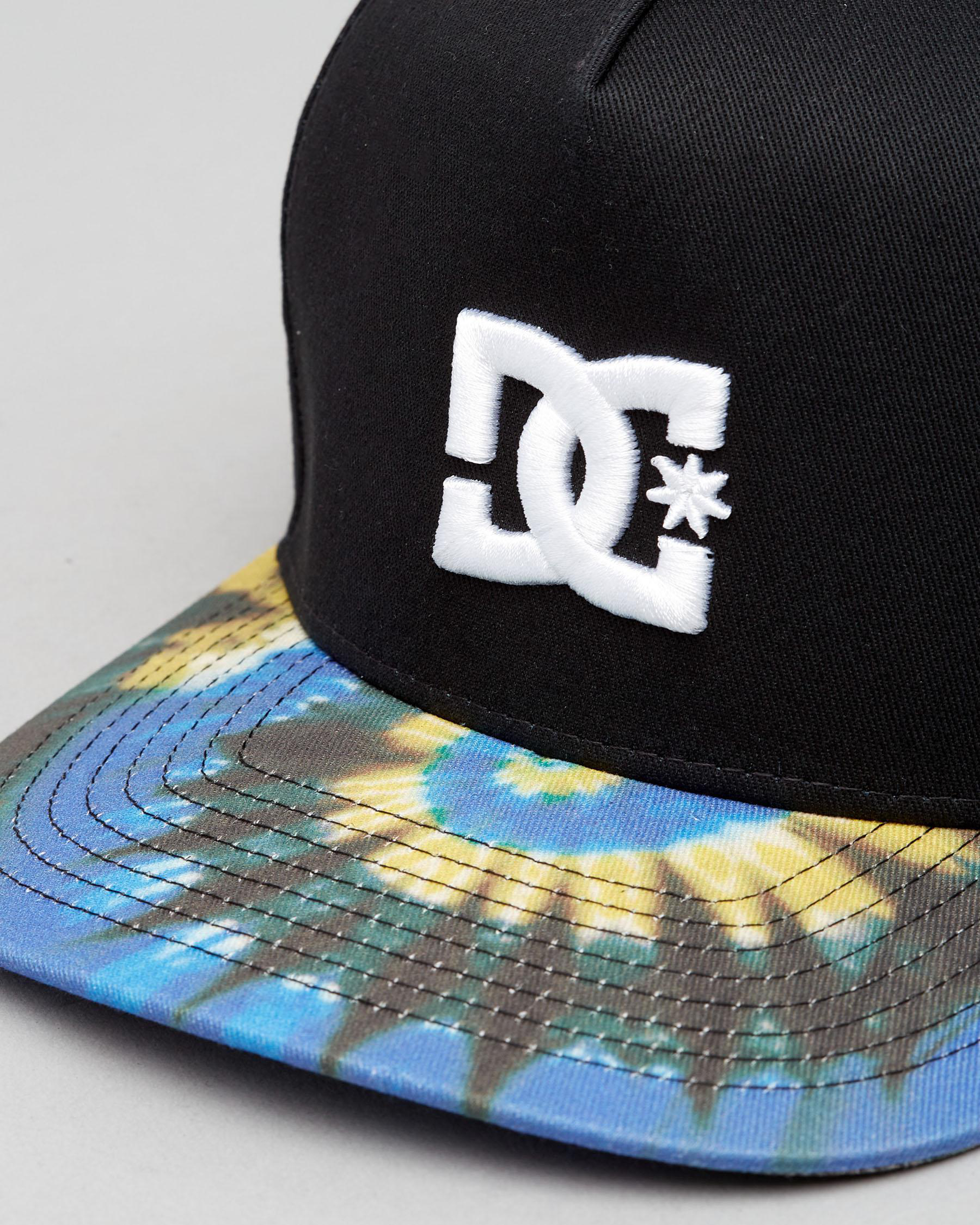 Shop DC Shoes Boys' Dyenotts Cap In Black - Fast Shipping & Easy ...