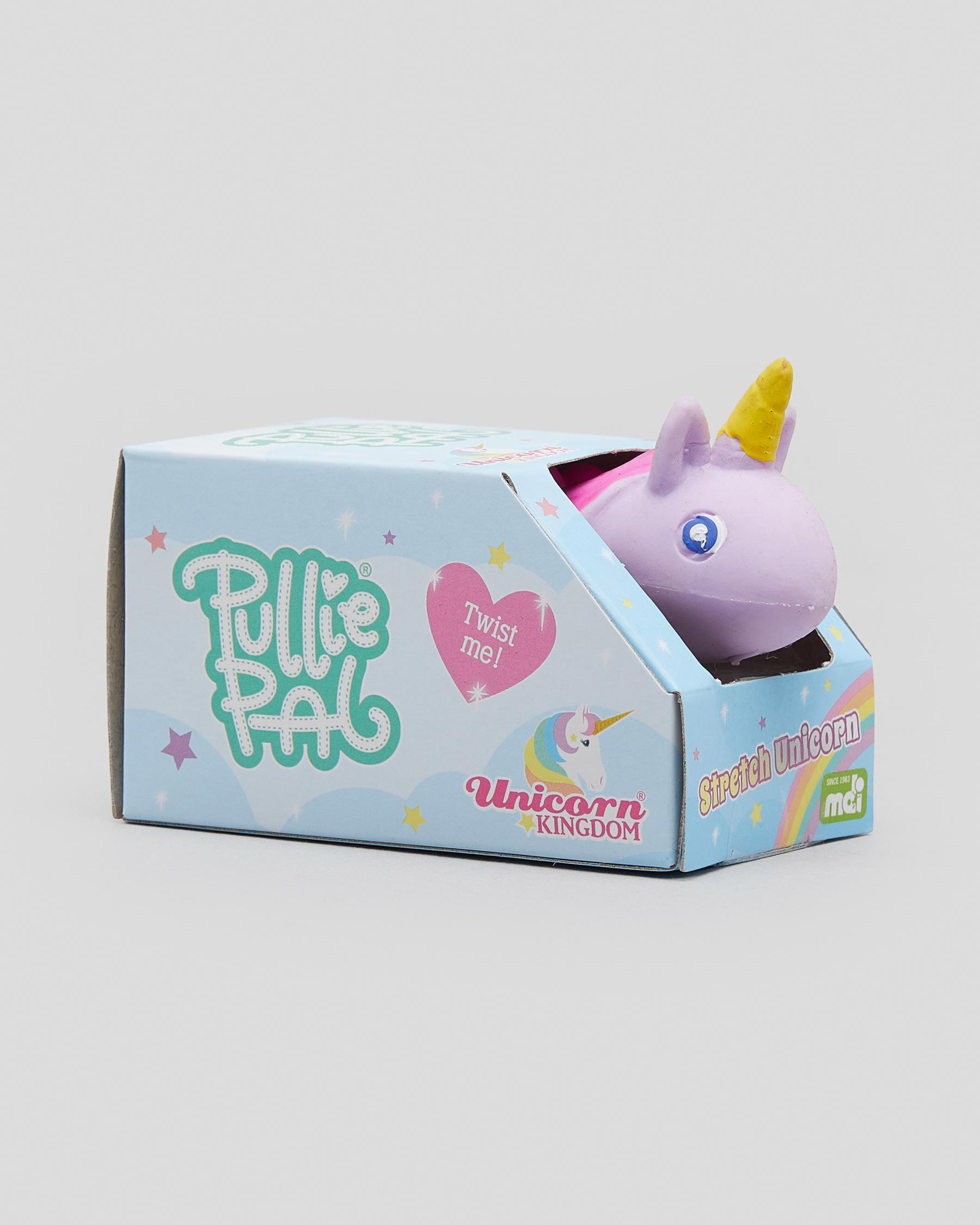 Shop Get It Now Pullie Pal Stretch Unicorn Toy In Purple - Fast ...