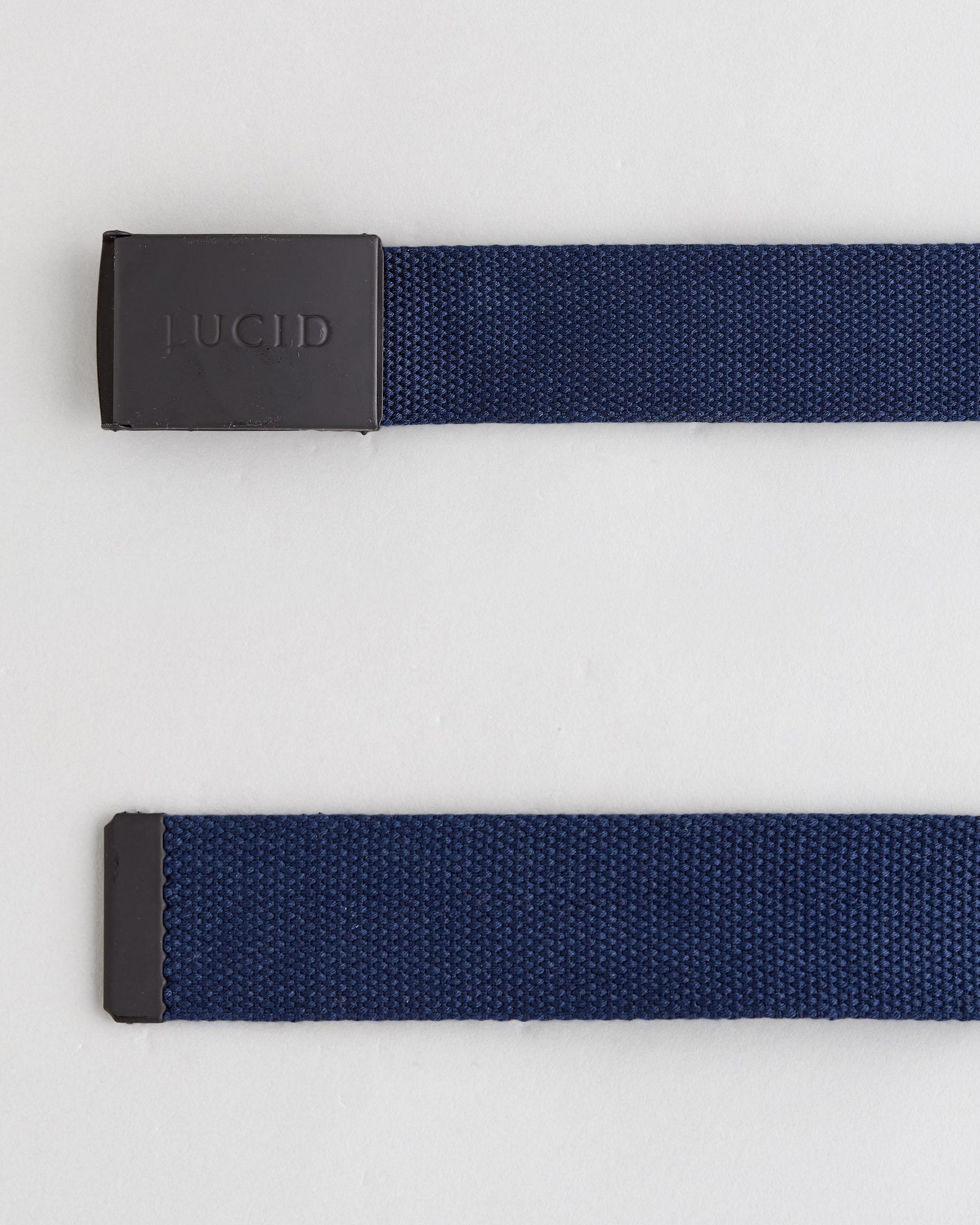 Shop Lucid Viper Web Belt In Navy - Fast Shipping & Easy Returns - City ...