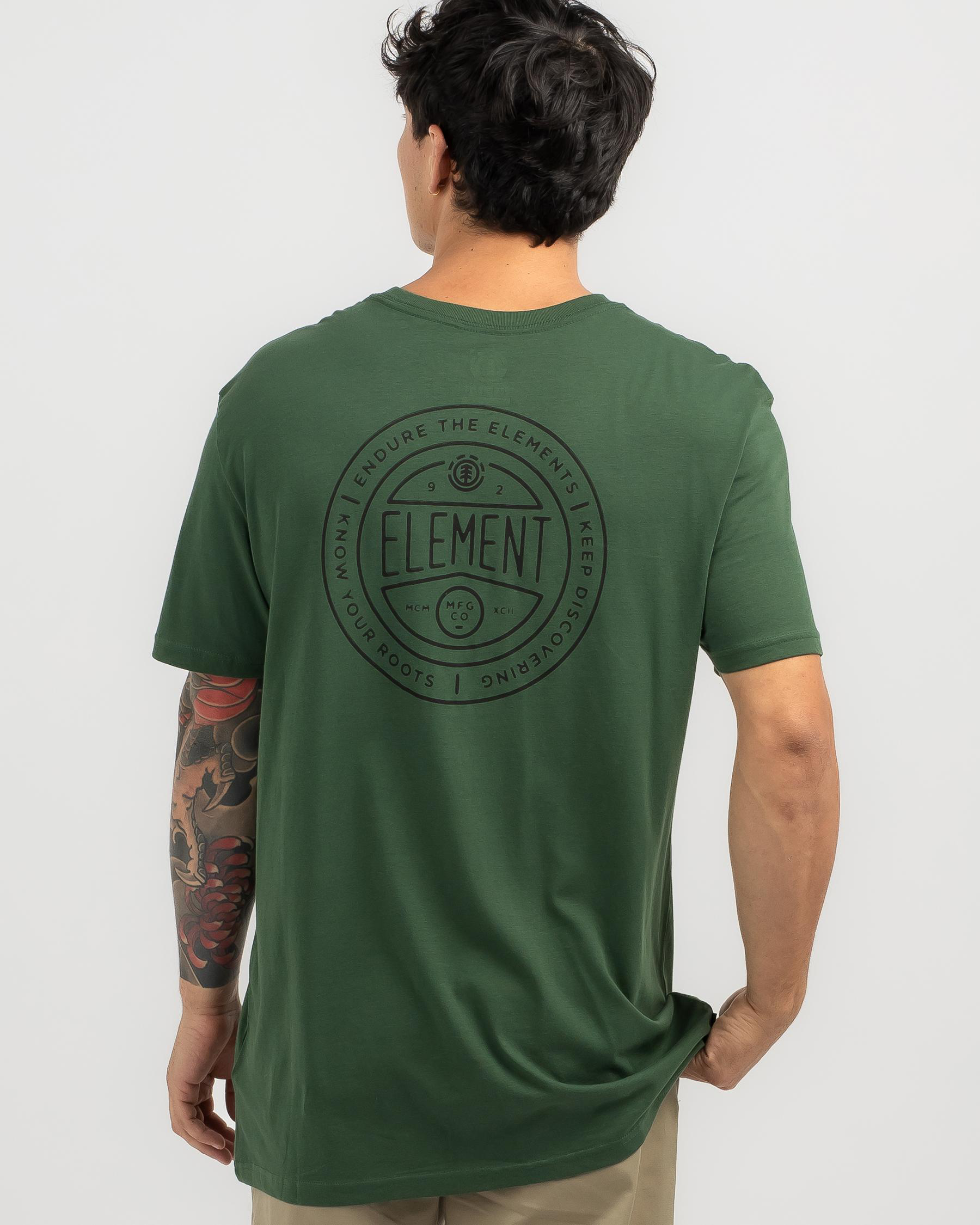 Shop Element Endure T-Shirt In Garden Topiary - Fast Shipping & Easy ...