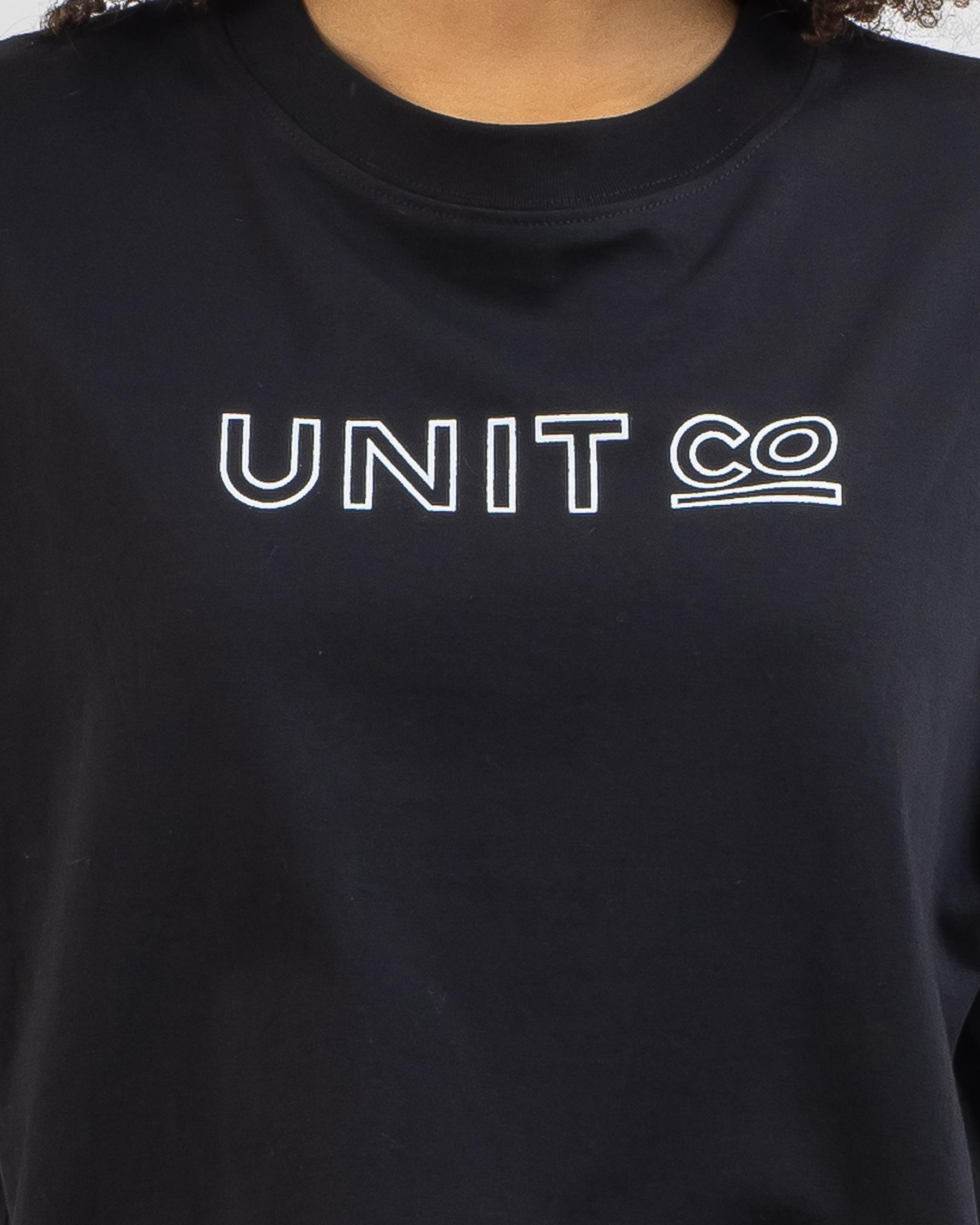 Shop Unit Tint Cropped T-Shirt In Black - Fast Shipping & Easy Returns ...