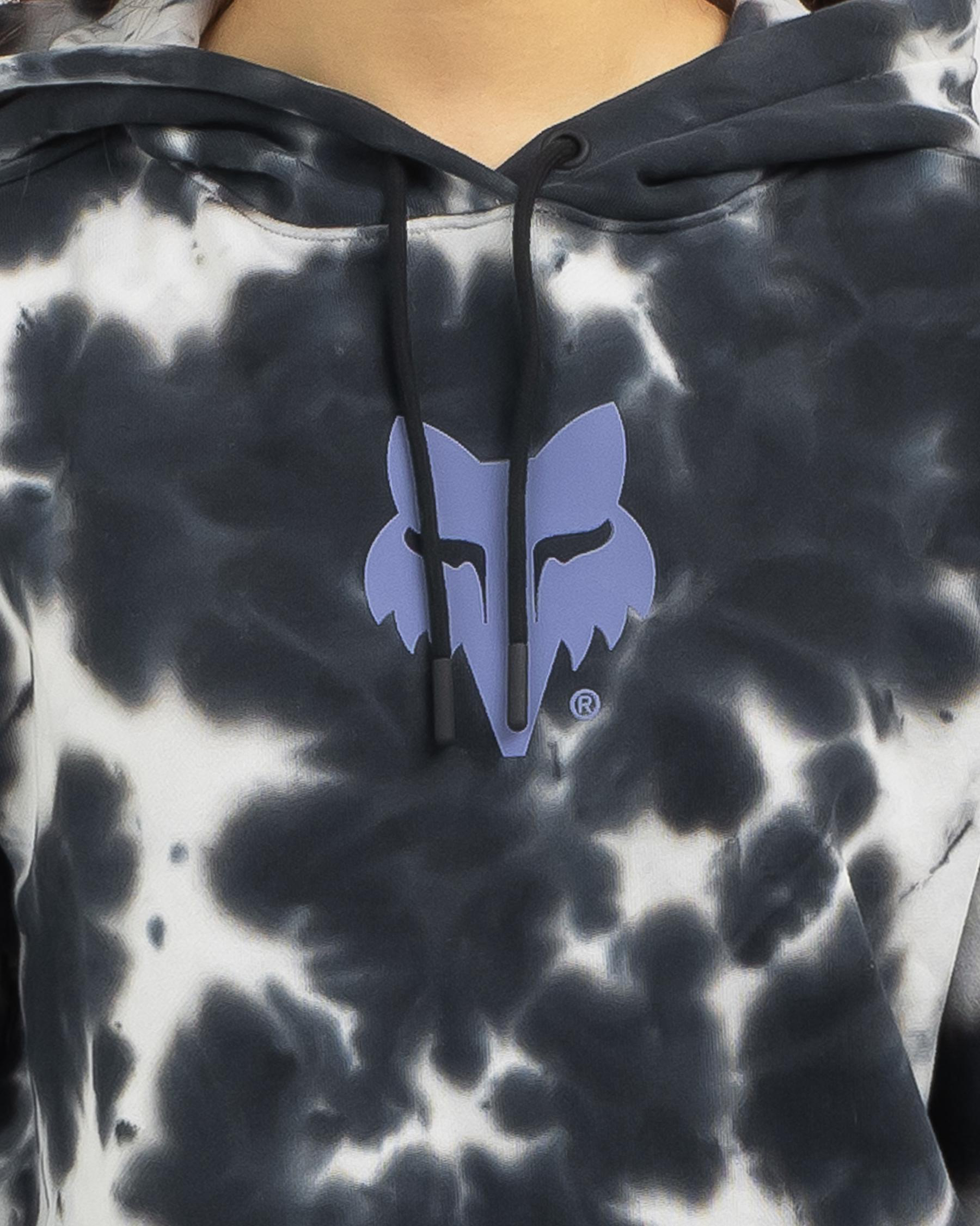 Shop Fox Atlas Fleece Pullover Hoodie In Black - Fast Shipping & Easy ...