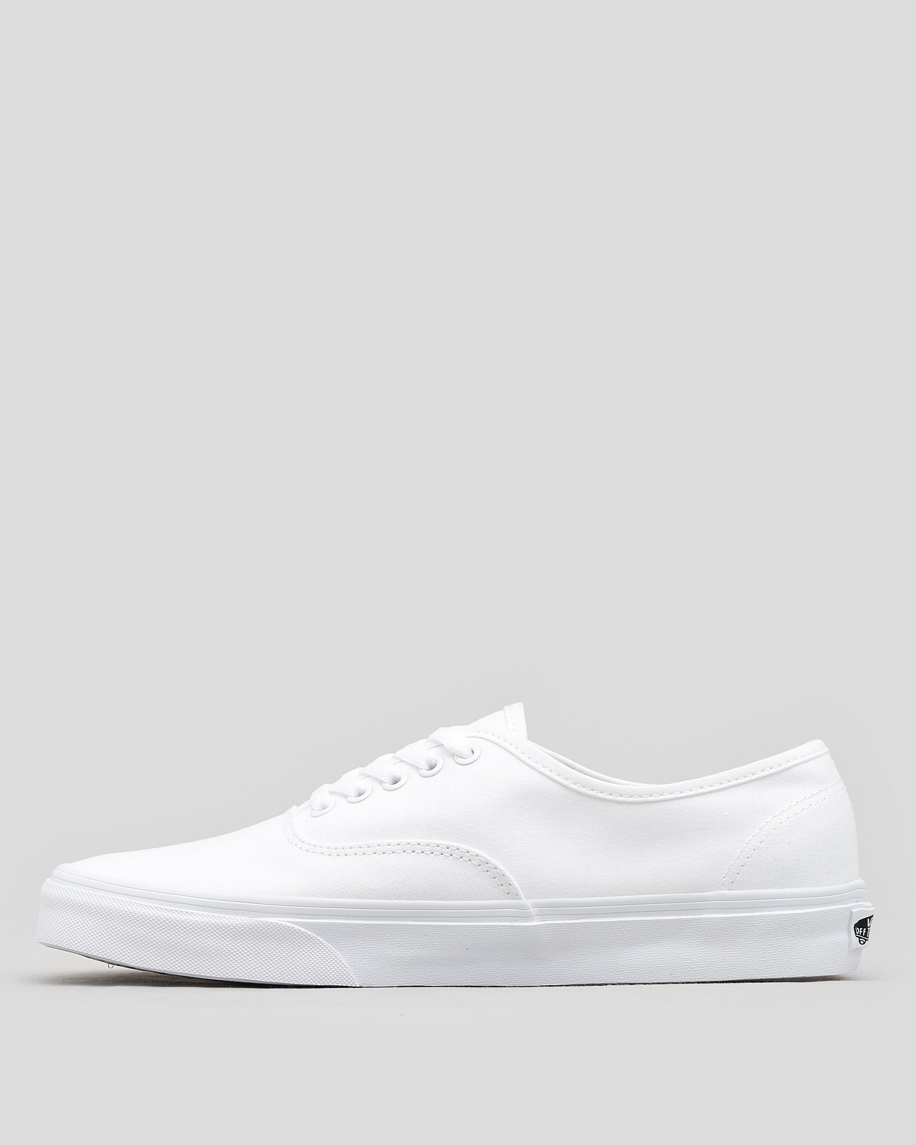 Vans Authentic Shoes In True White - Fast Shipping & Easy Returns ...