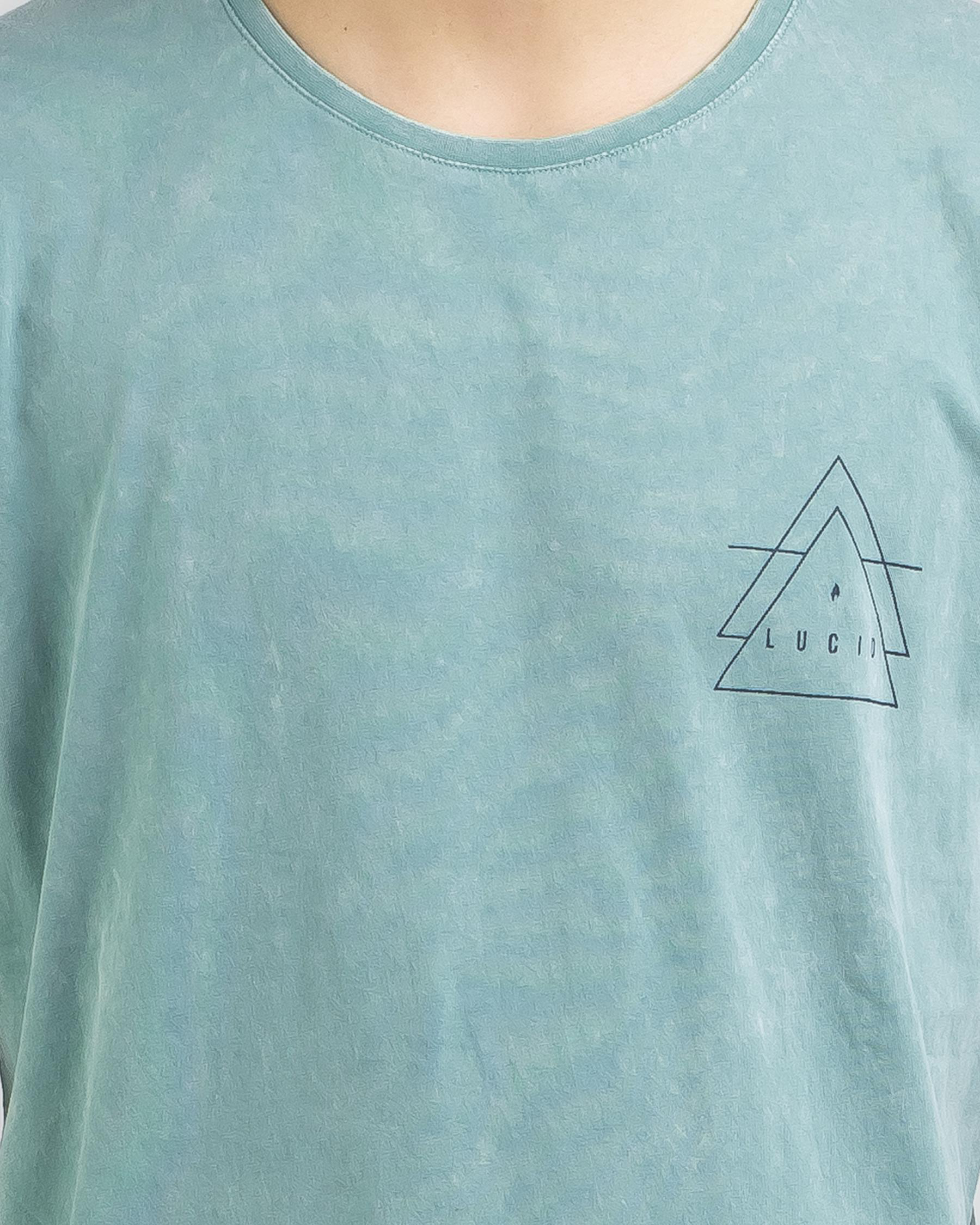 Shop Lucid Arrow T-Shirt In Mint Acid - Fast Shipping & Easy Returns ...