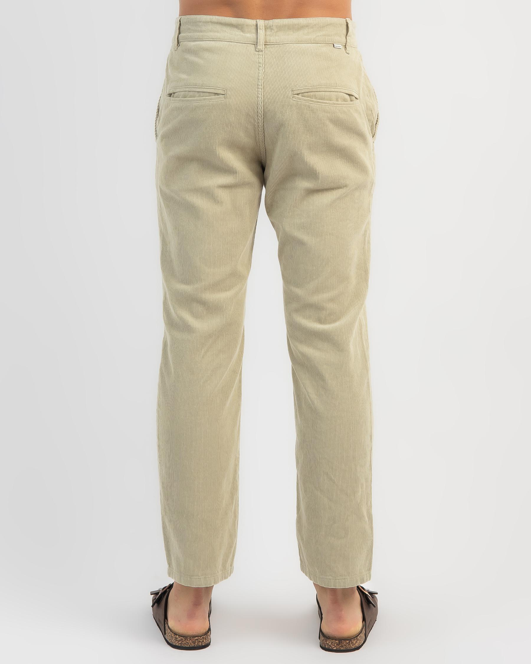 Shop Rhythm Cord Trouser In Sand - Fast Shipping & Easy Returns - City ...
