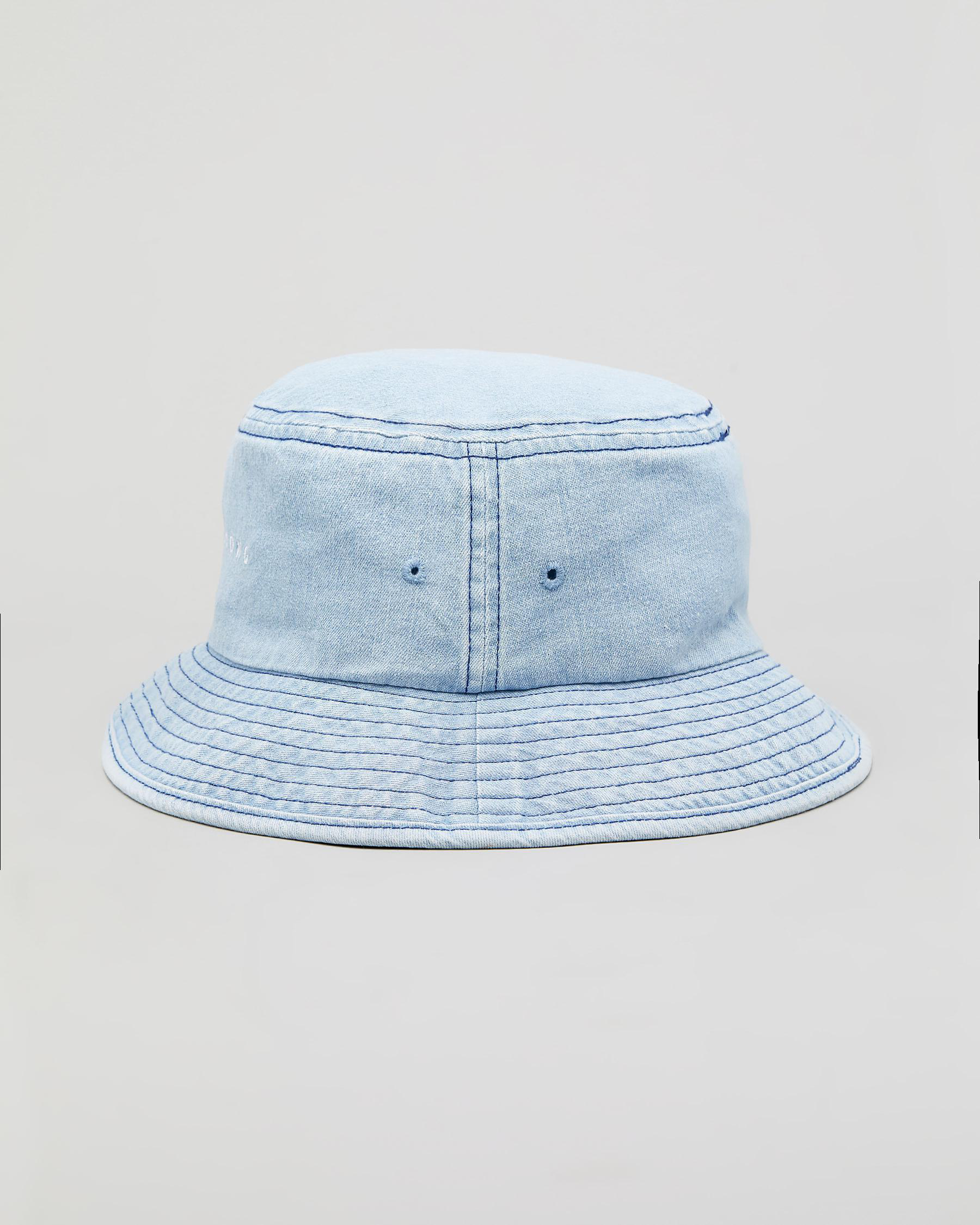 Shop Billabong Peyote Washed Hat In Washed Blue - Fast Shipping & Easy ...