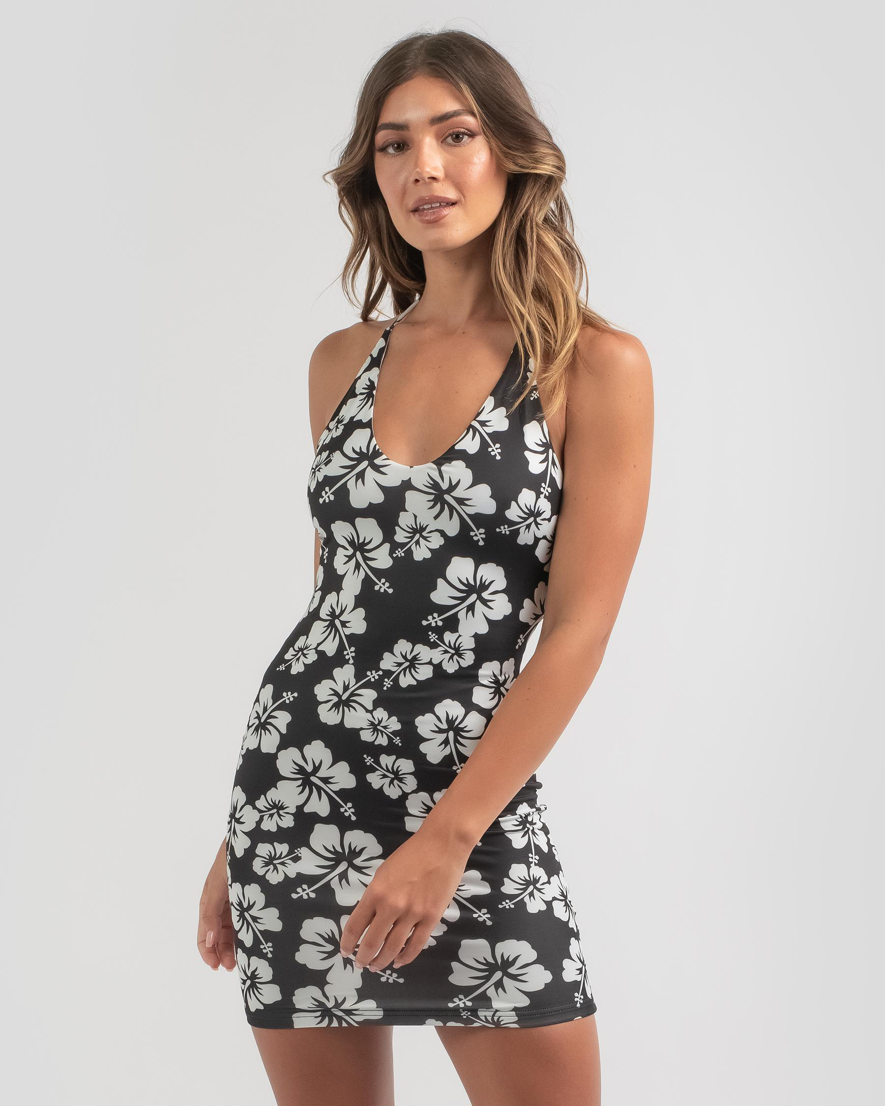 Shop Mooloola Moana Dress In Black - Fast Shipping & Easy Returns ...