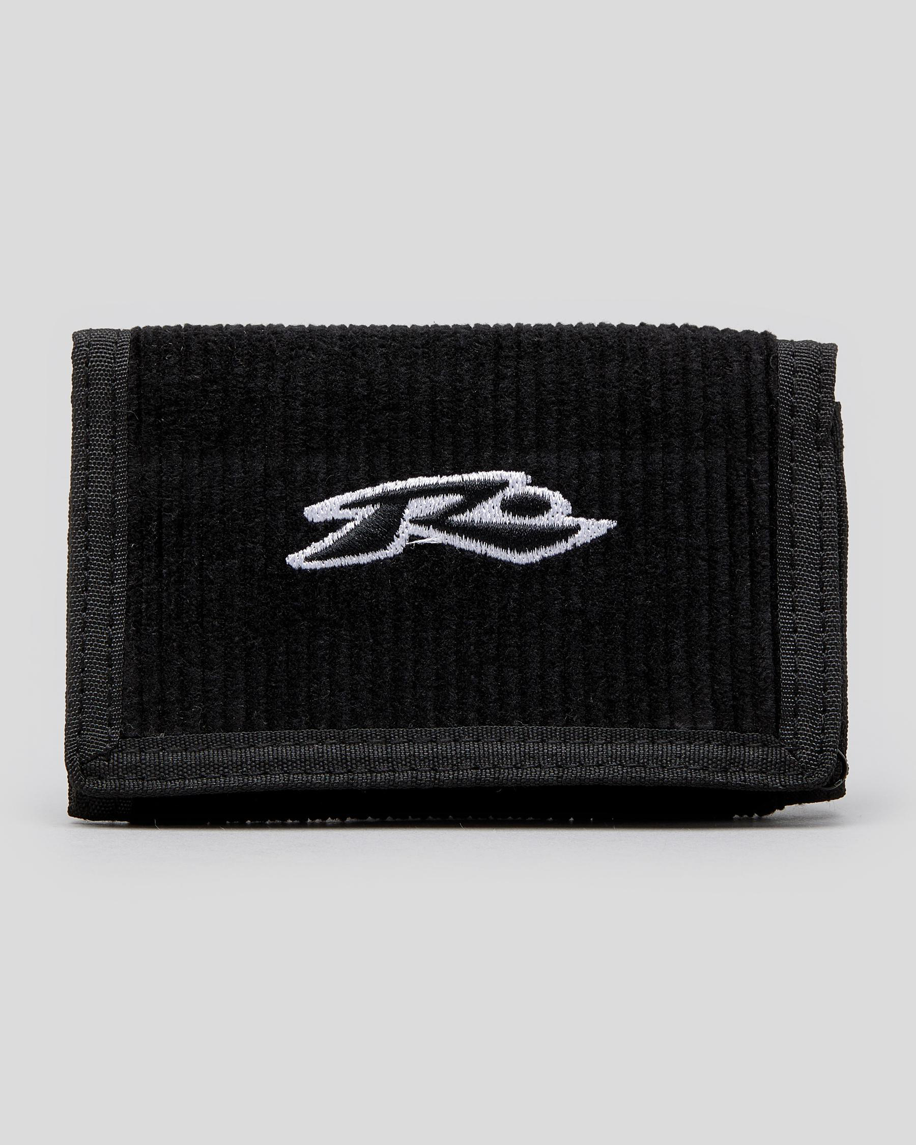 Shop Rusty Decade Tri-Fold Wallet In Black - Fast Shipping & Easy ...
