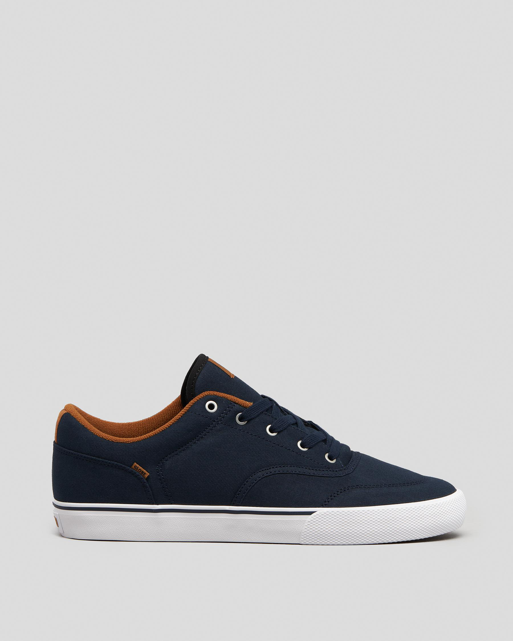 Shop Globe Tribe Shoes In Navy Twill/white - Fast Shipping & Easy ...