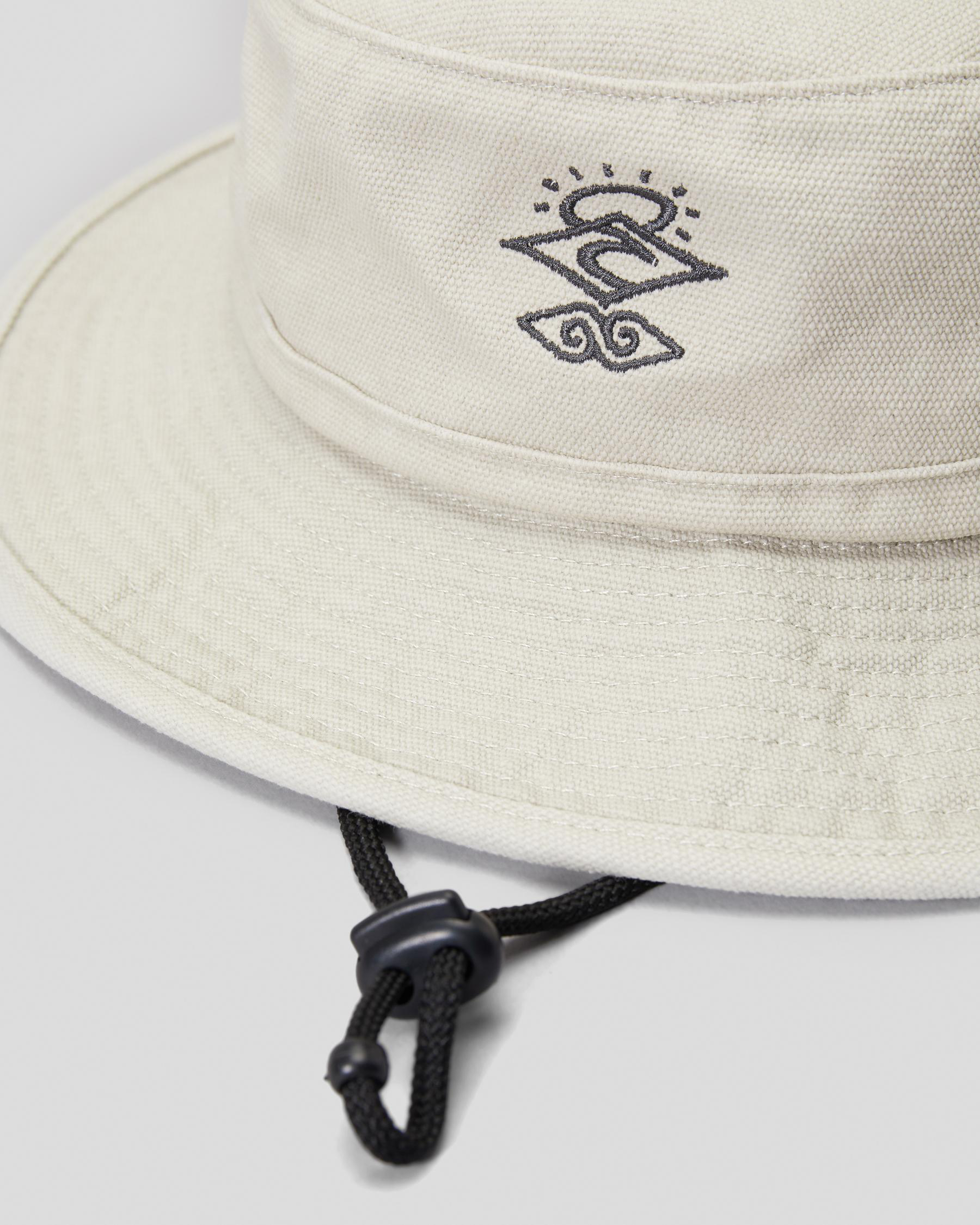 Shop Rip Curl Searcher Mid Brim Hat In Cool Grey - Fast Shipping & Easy ...