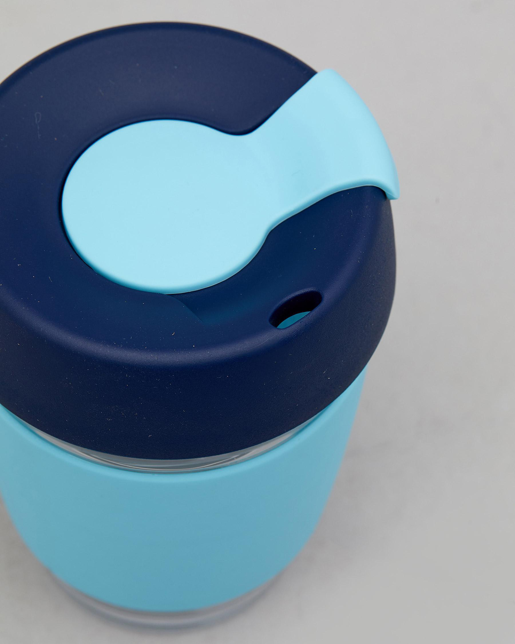 Get It Now Eco Keep Glass Cup In Aqua - Fast Shipping & Easy Returns ...