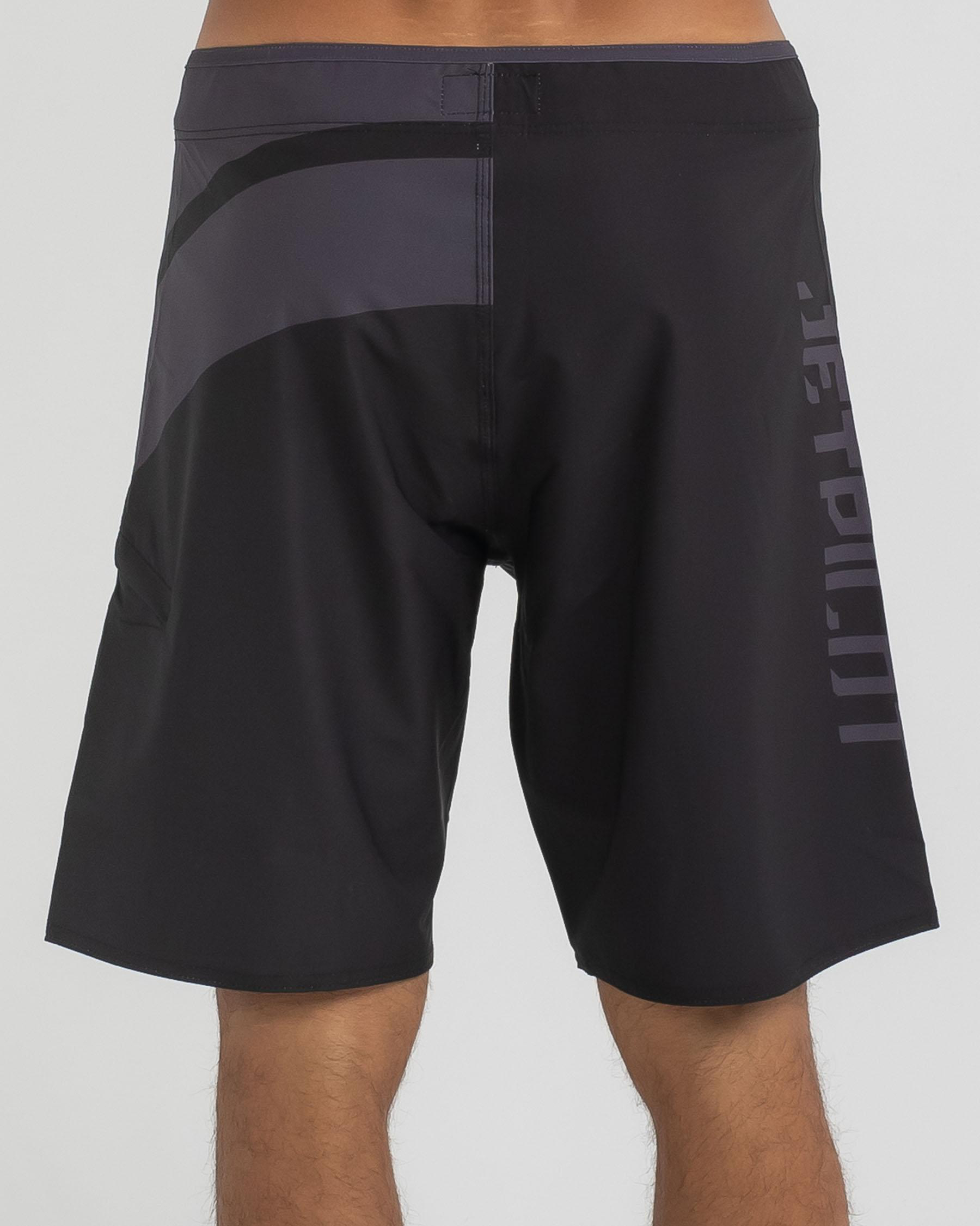Shop Jetpilot Ruts Board Shorts In Black - Fast Shipping & Easy Returns ...