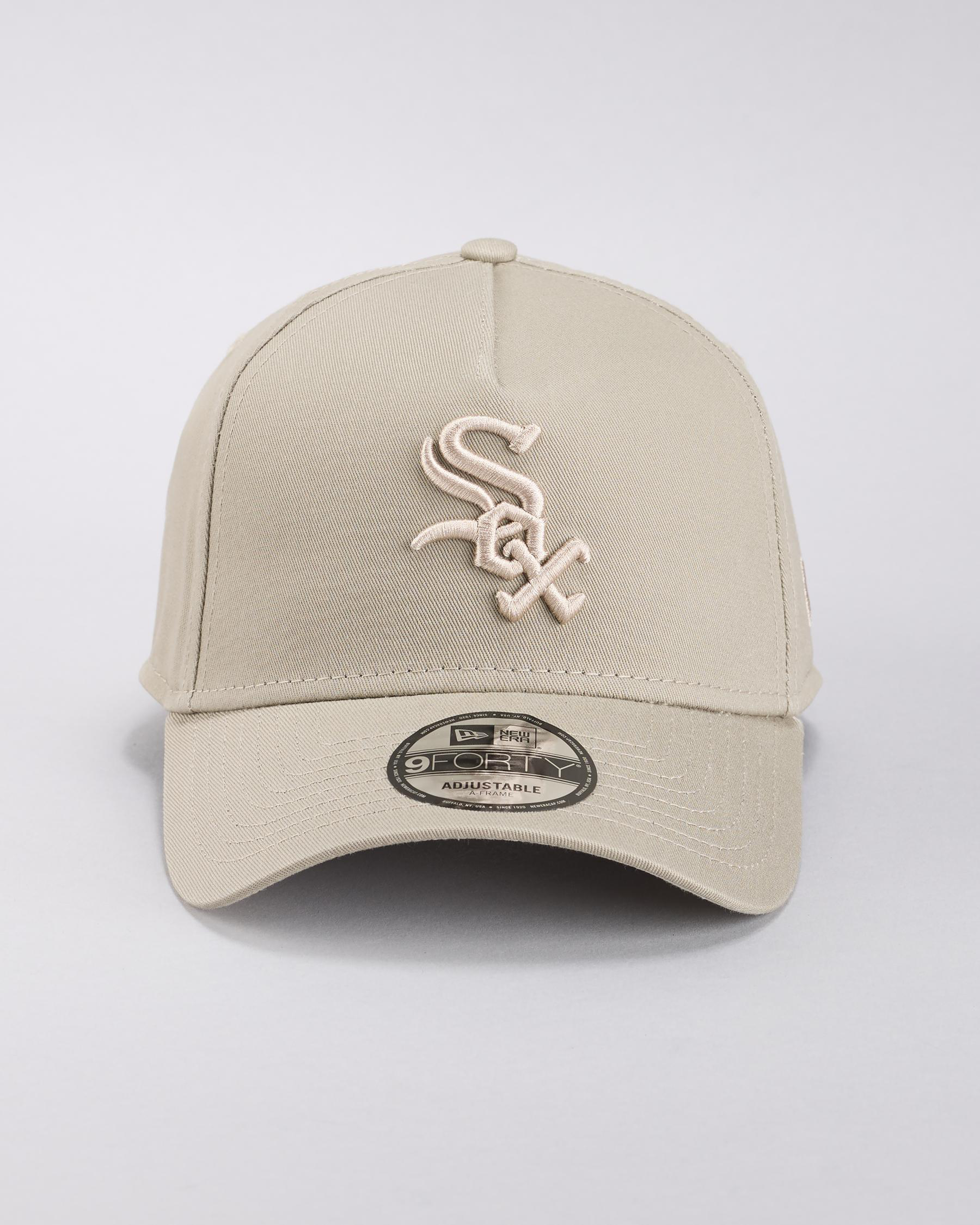 New Era Chicago White Sox 9Forty A-Frame Snapback Cap In Pebble - FREE ...