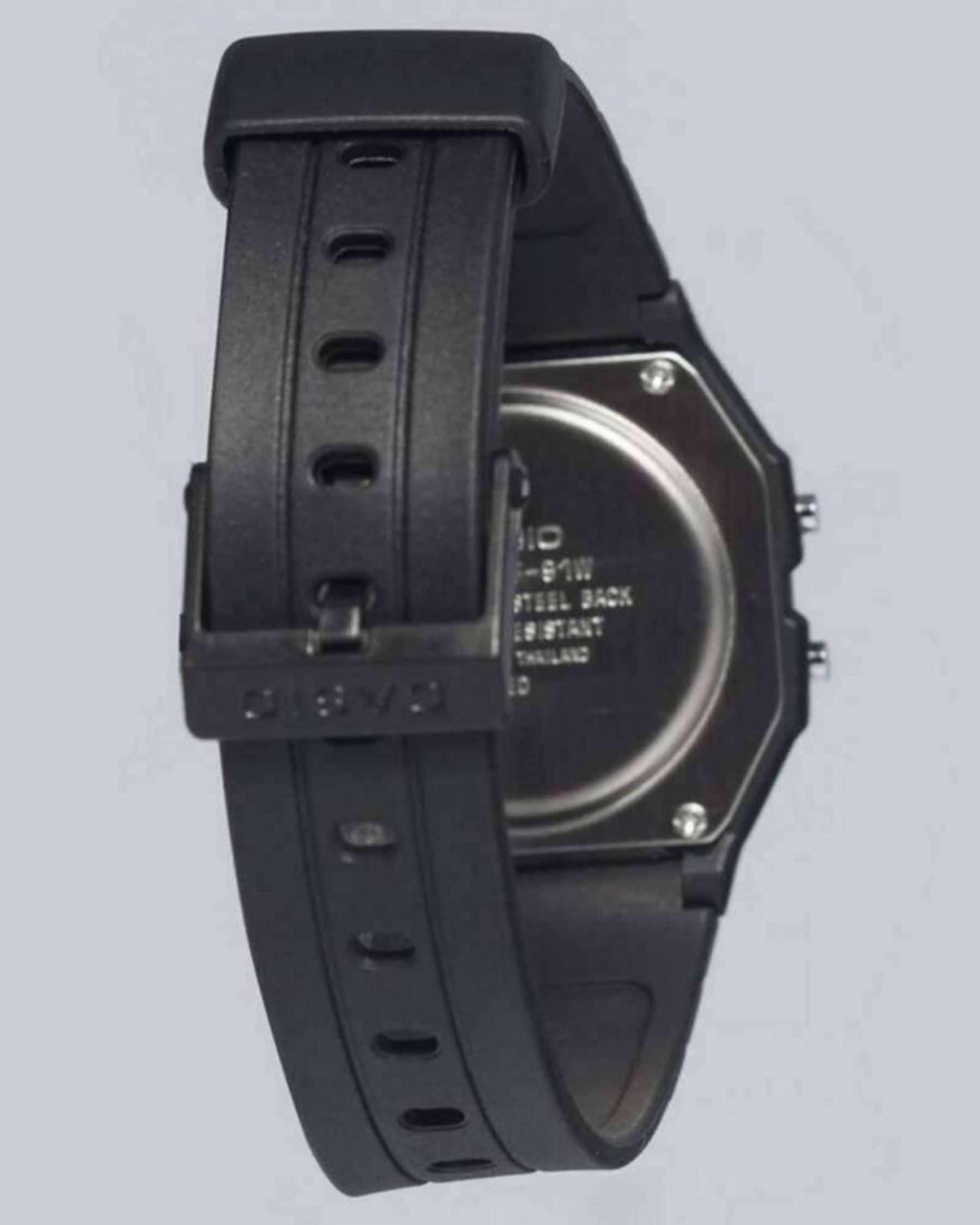 Shop Casio F91W-1 Basic Vintage Watch In Black - Fast Shipping & Easy ...