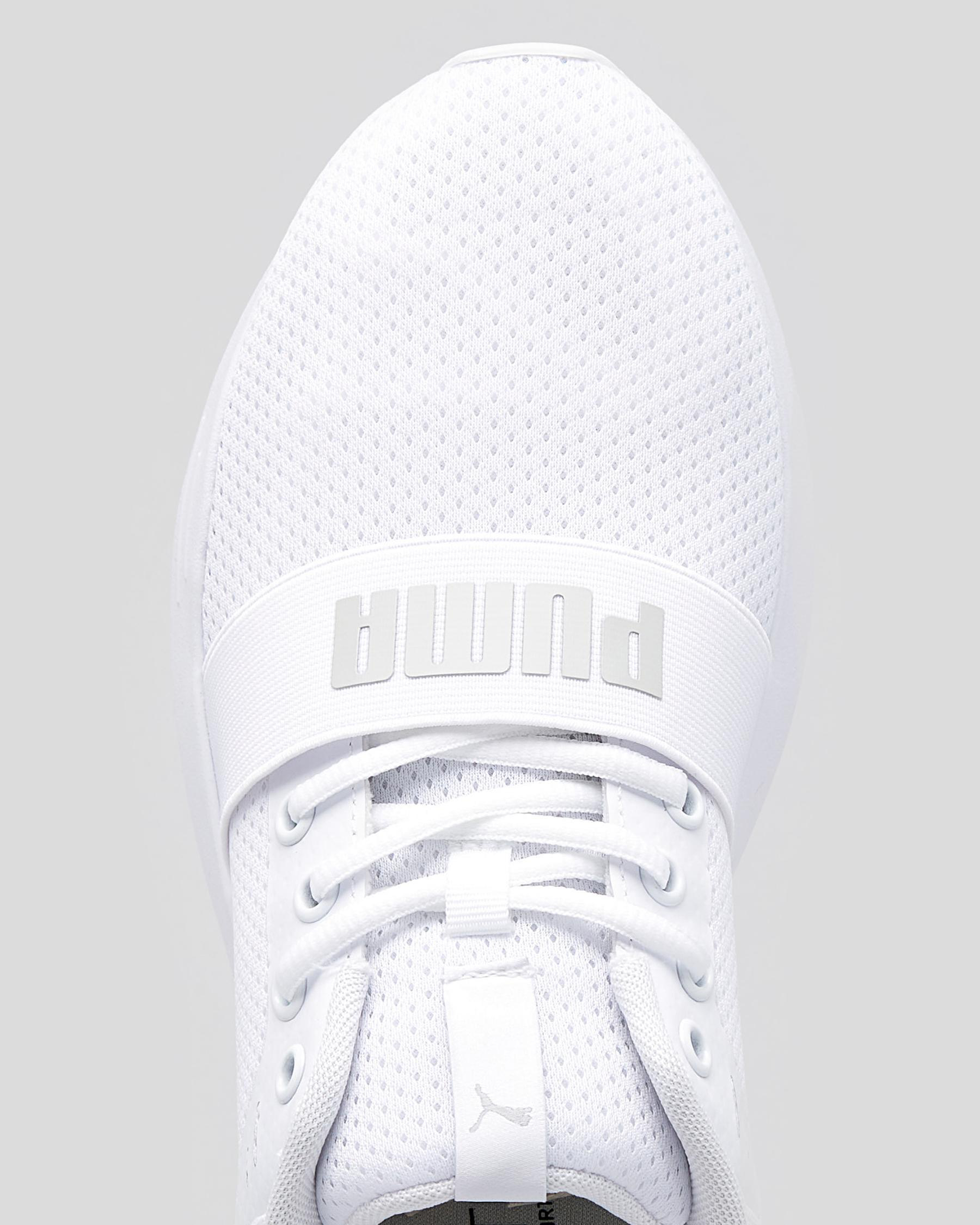 Shop Puma Wired Run Shoes In Puma White-gray Violet - Fast Shipping ...