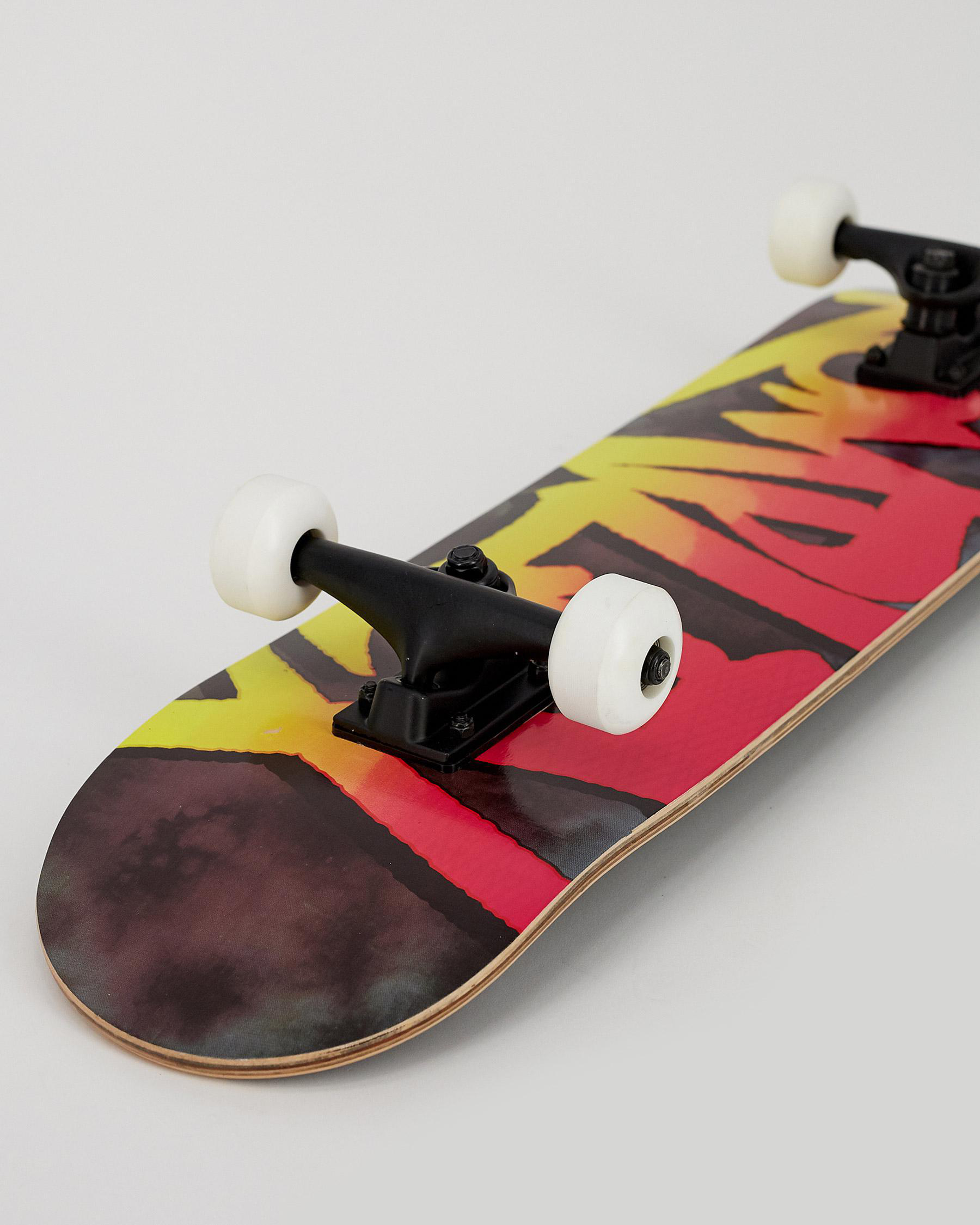 Shop Komplex Roasted 7.75" Complete Skateboard In Multi - Fast Shipping ...