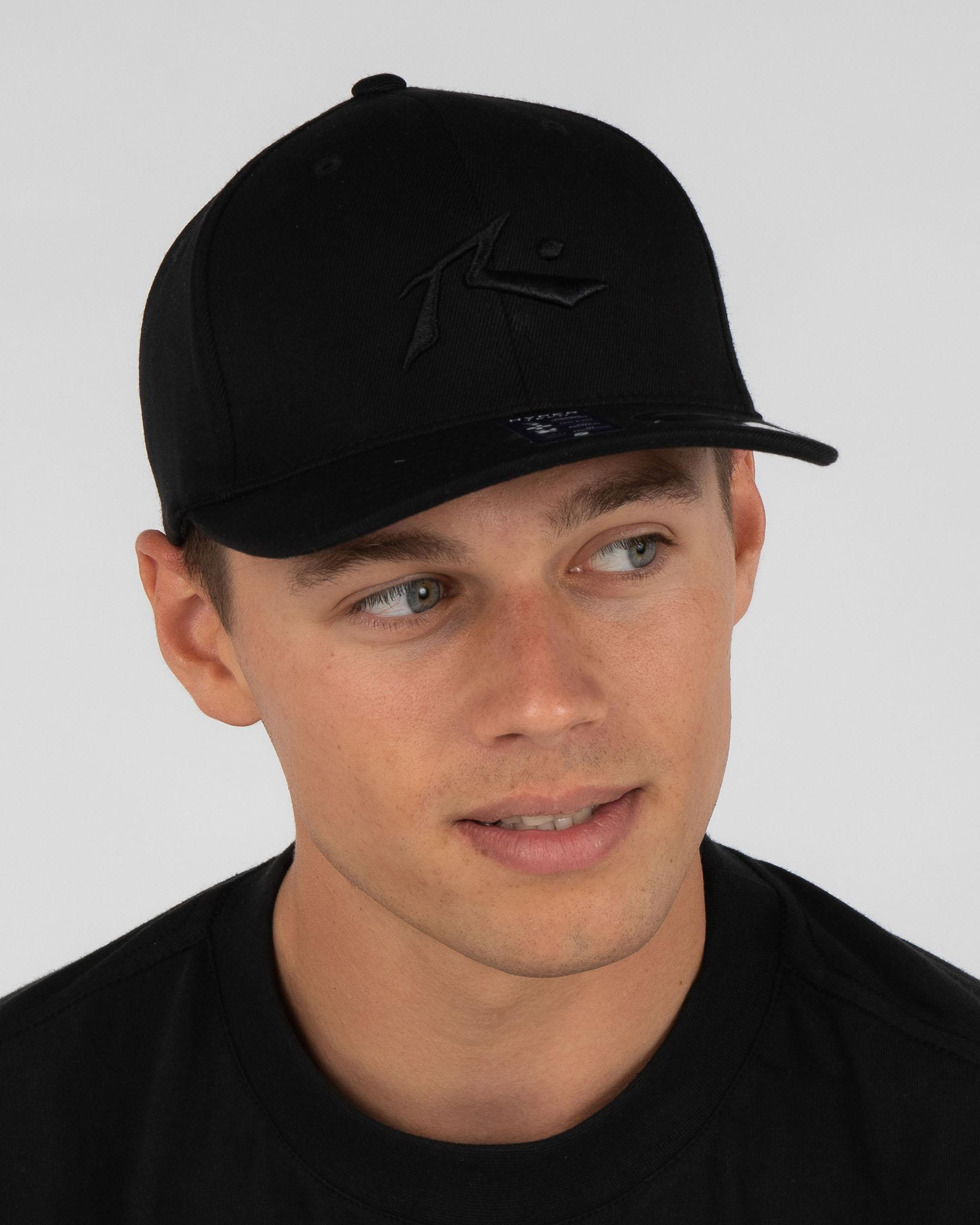 Shop Rusty Chronic 4 Flexfit Cap In Black - Fast Shipping & Easy ...