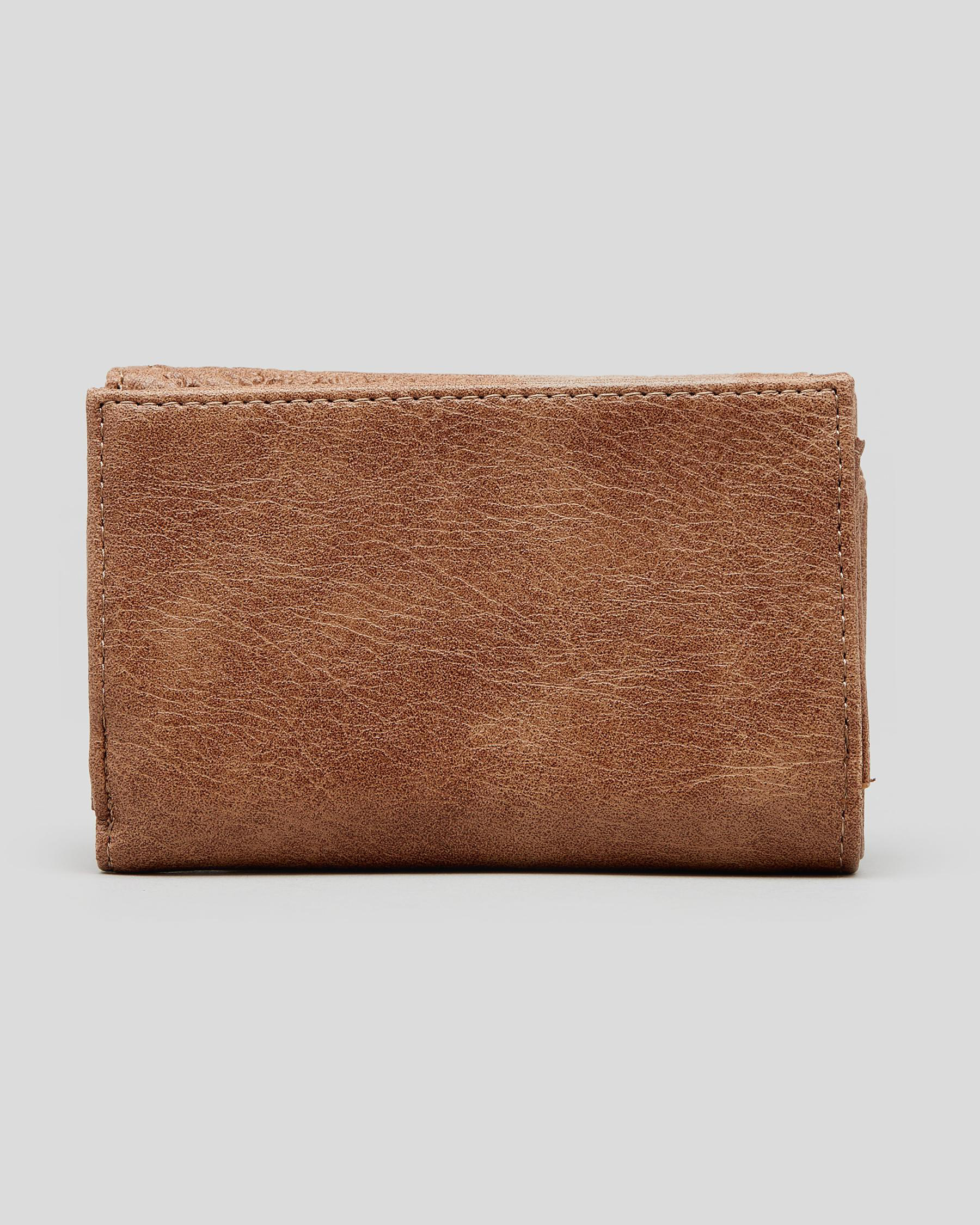 Shop Billabong New Dawn Wallet In Chocolate - Fast Shipping & Easy ...