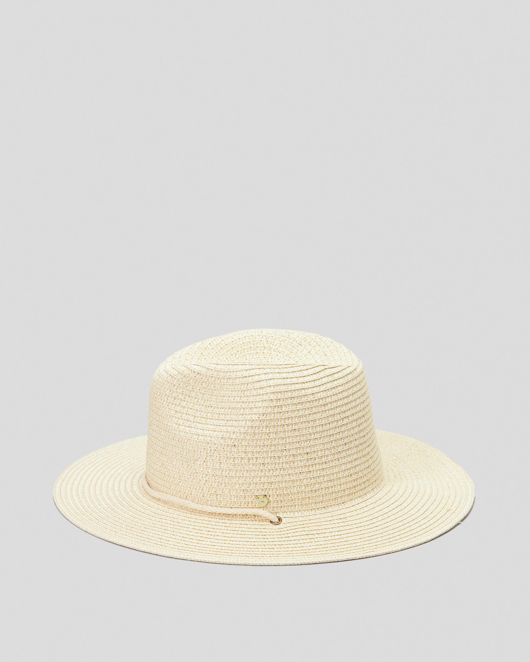 Shop Rusty Freedom Panama Hat In Natural/cream - Fast Shipping & Easy ...