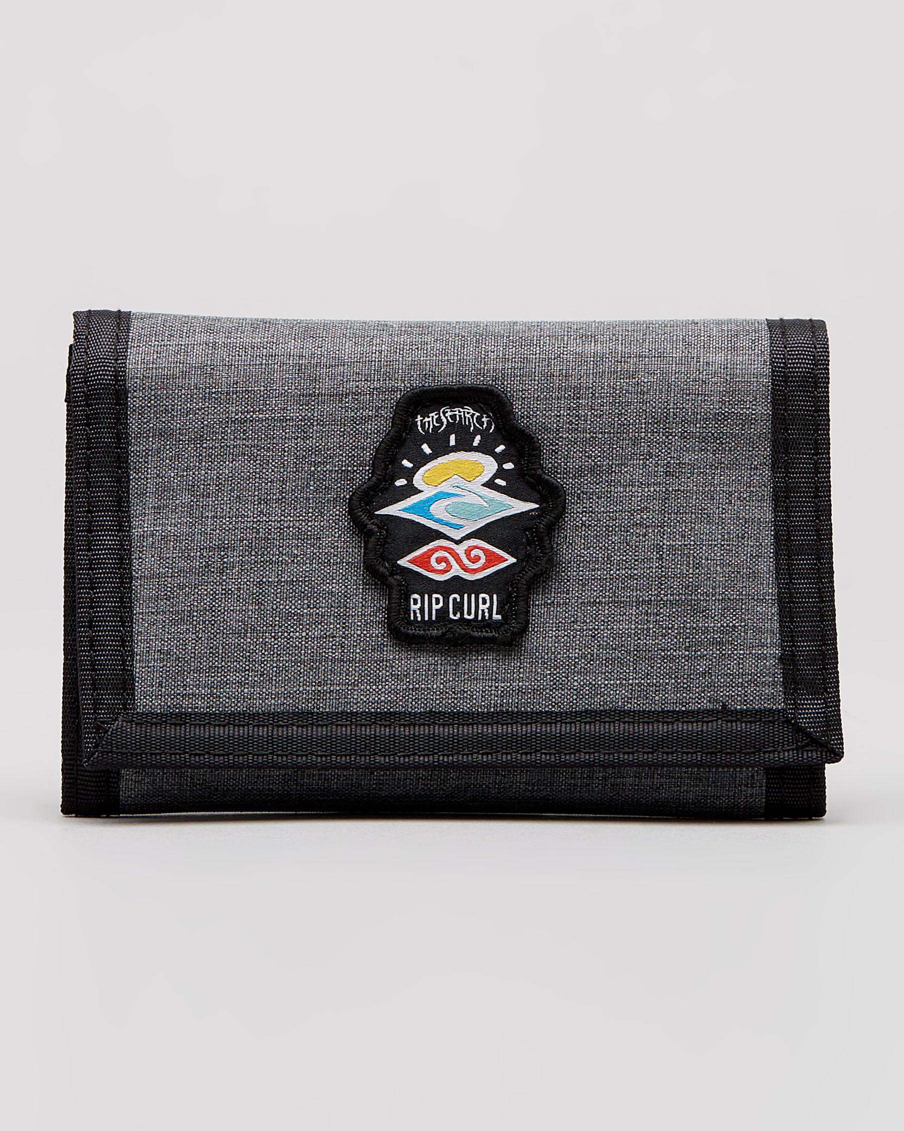 Shop Rip Curl Icons Surf Wallet In Grey - Fast Shipping & Easy Returns ...