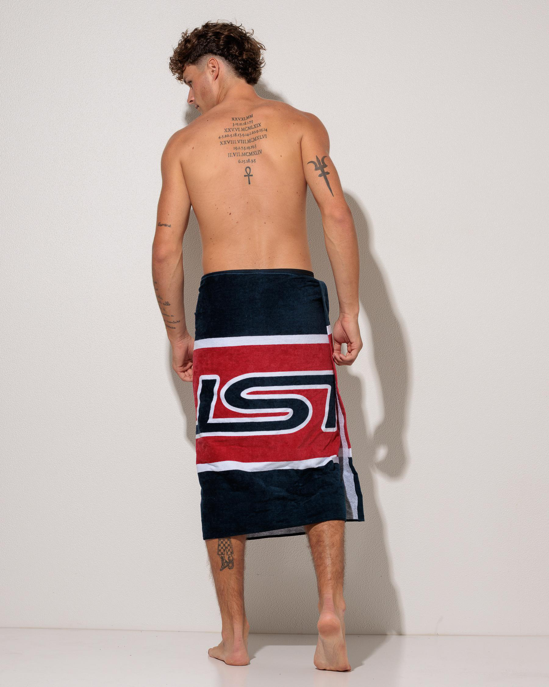 Shop Rusty Flip Daddy Towel In Navy Blue Fast Shipping And Easy Returns City Beach United States