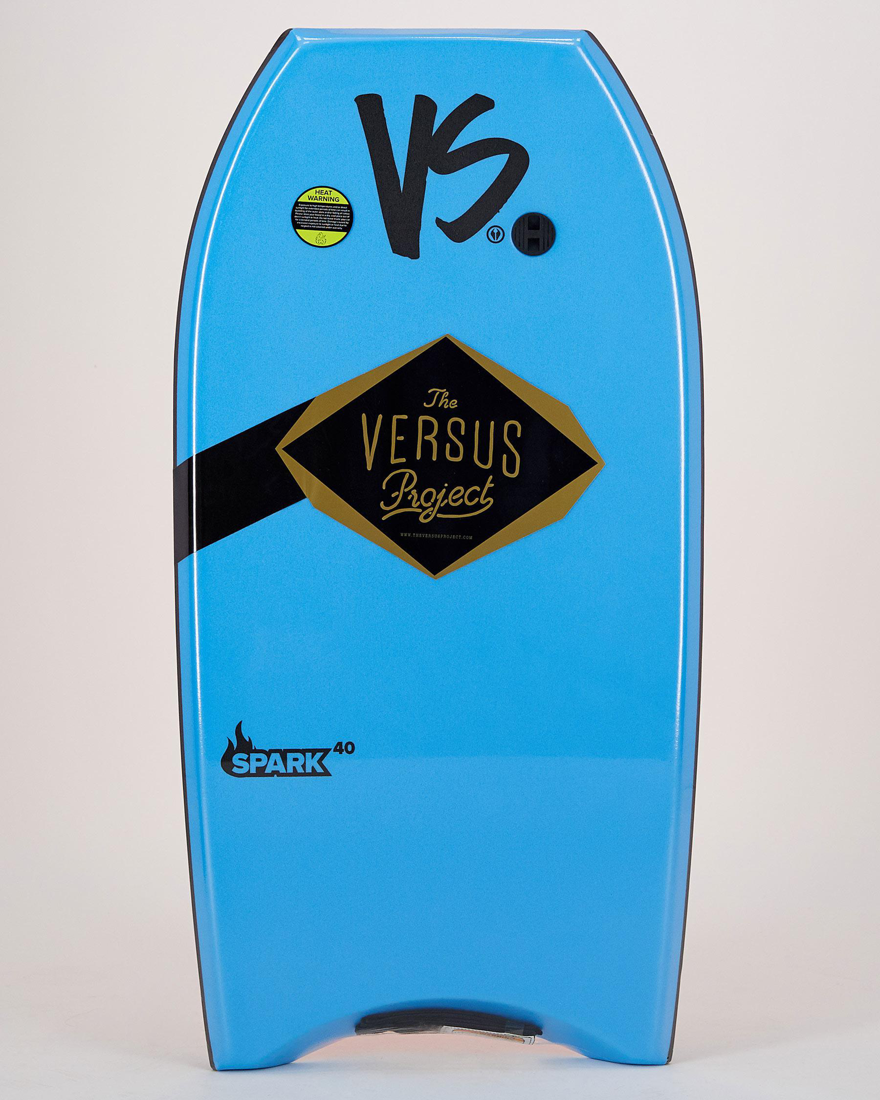 Shop Versus Spark 40" Bodyboard In Sky Blue/fluro Red - Fast Shipping ...