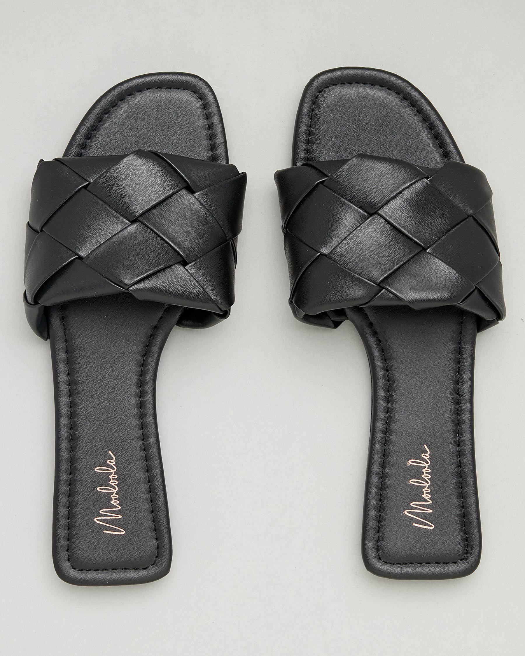 Shop Mooloola Dana Sandals In Black - Fast Shipping & Easy Returns ...