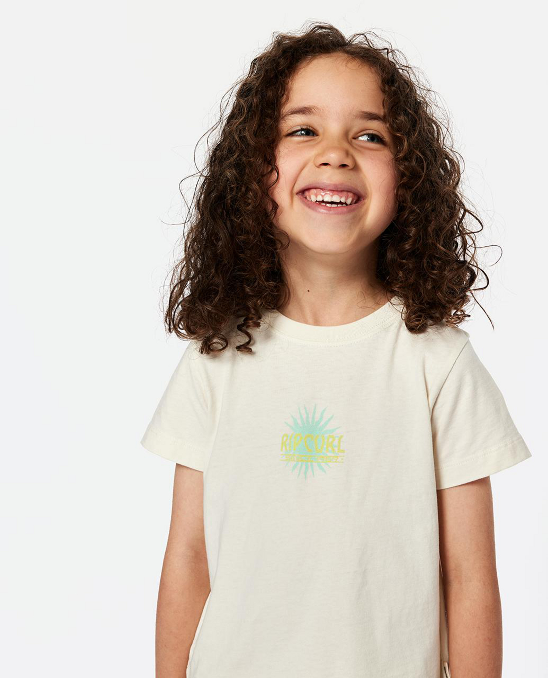Rip Curl Toddlers' Hype T-Shirt In Bone - FREE* Shipping & Easy Returns ...