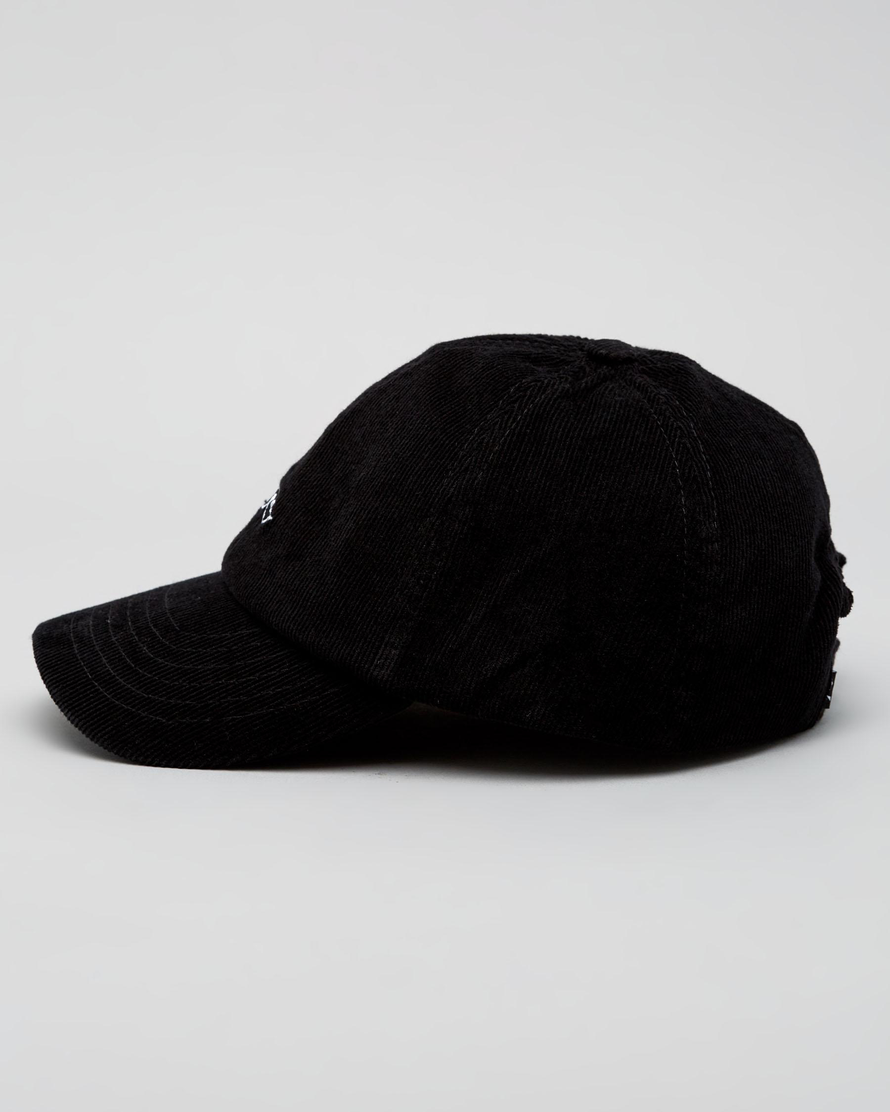 Shop Rusty Boys' Rage Textured Adjustable Cap In Black - Fast Shipping ...