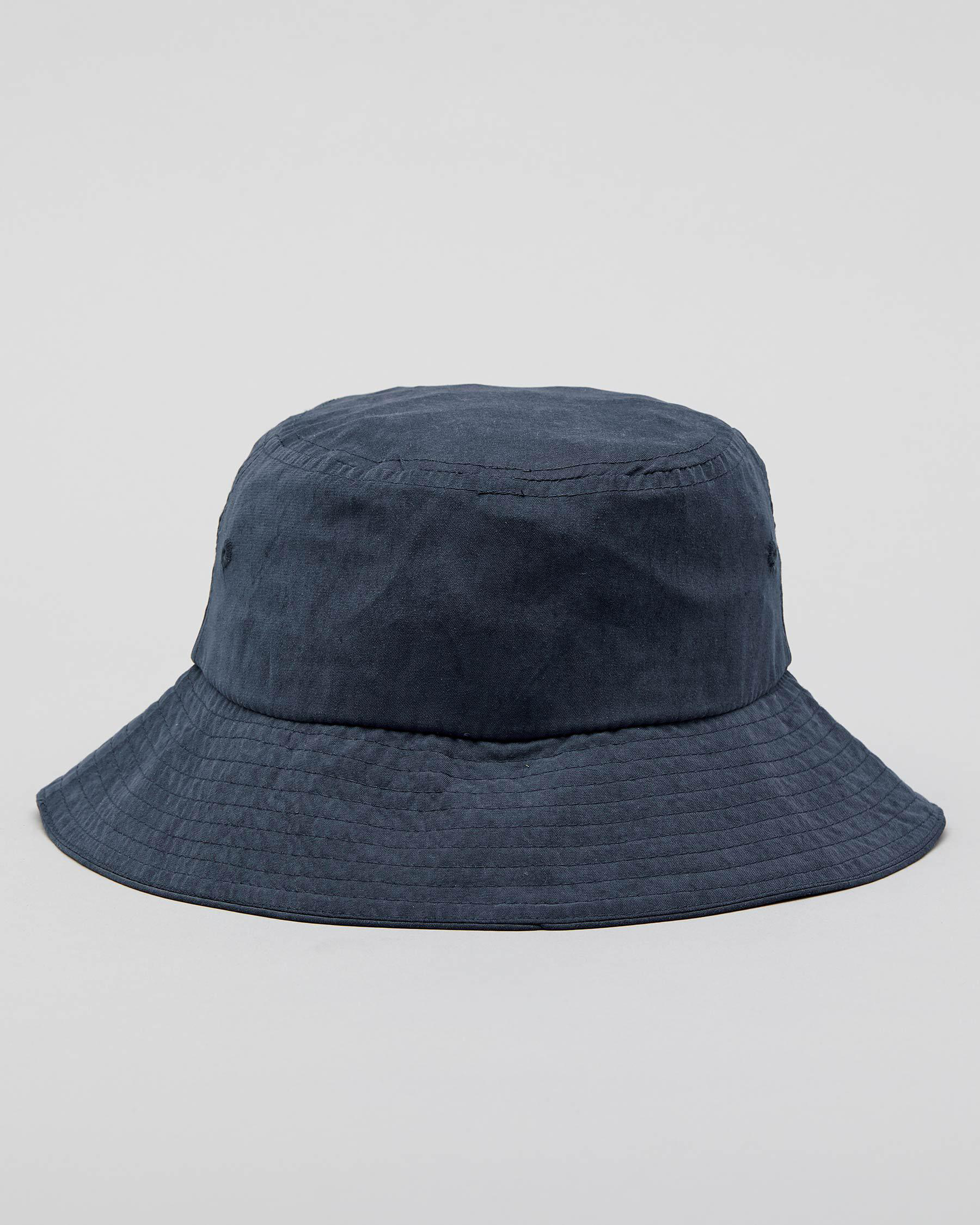 Shop Rusty Boys' Dynamic Bucket Hat In Dark Sapphire - Fast Shipping ...
