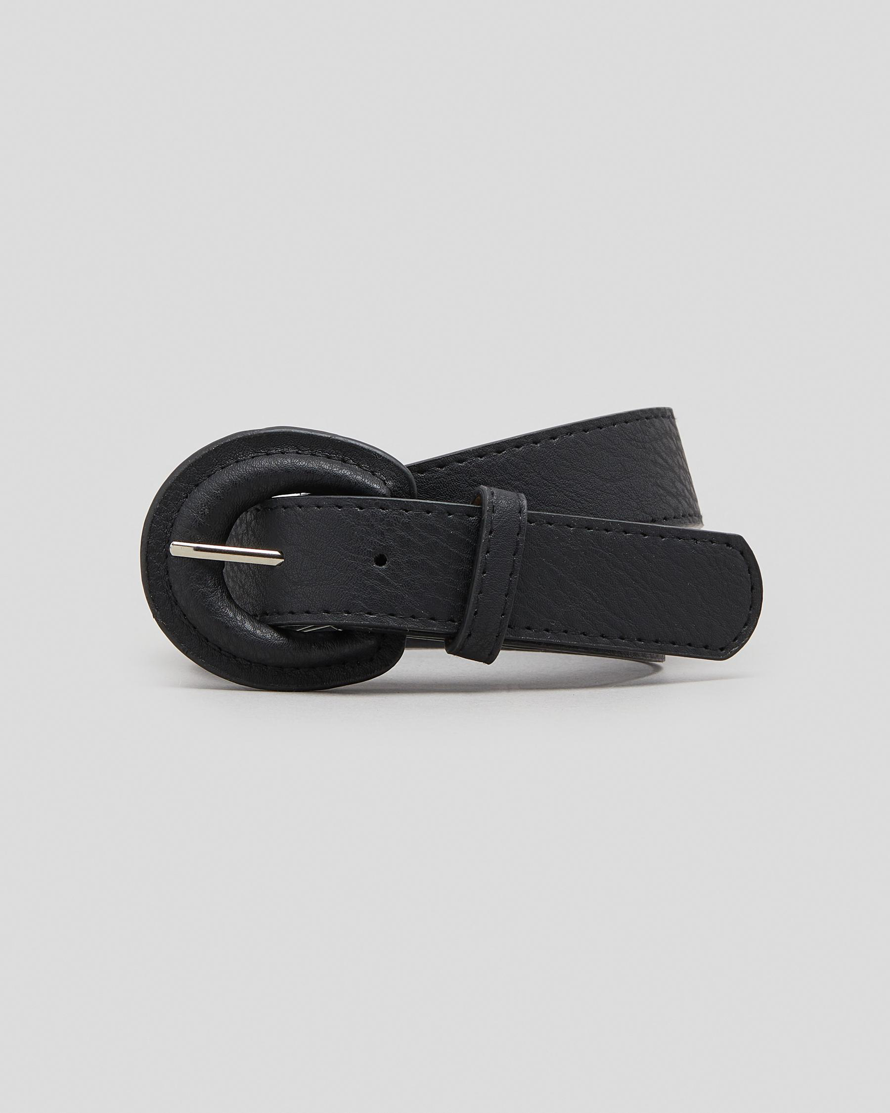 Shop Ava And Ever Olivia Belt In Black - Fast Shipping & Easy Returns ...