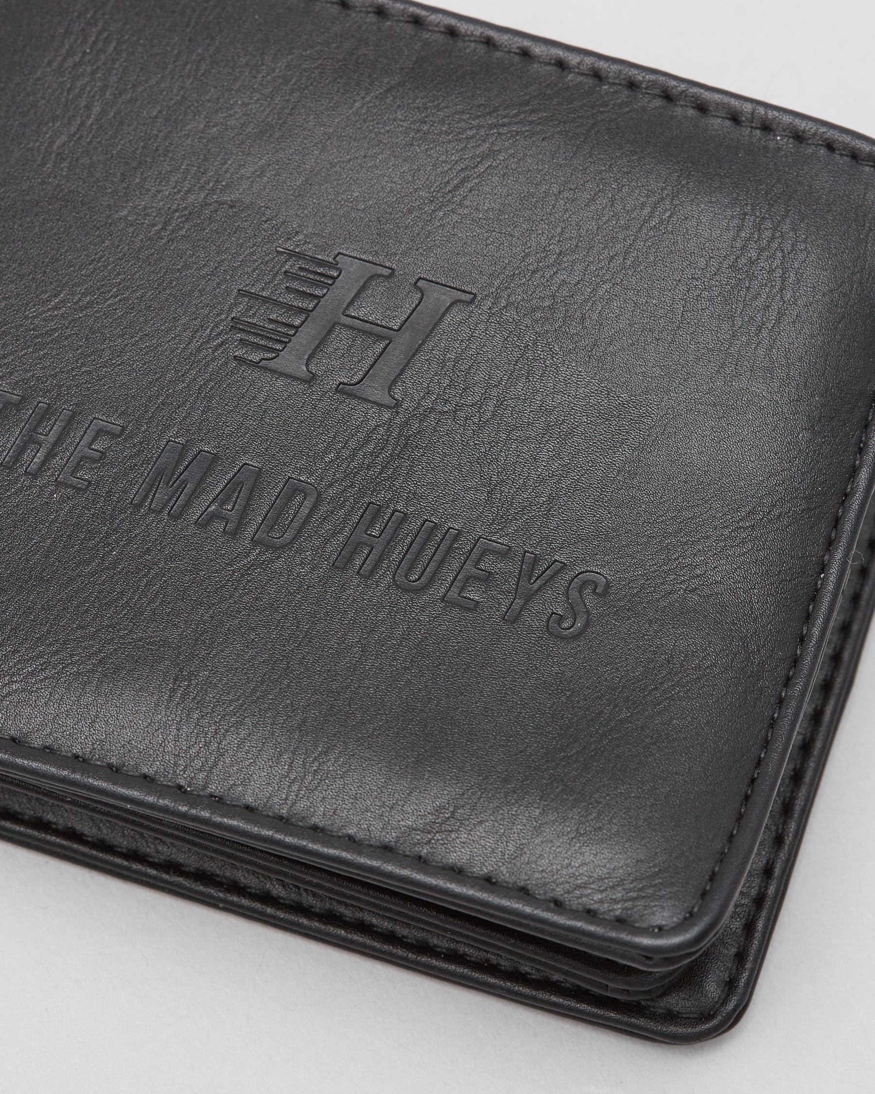 Shop The Mad Hueys The Hueys Wallet In Black - Fast Shipping & Easy ...