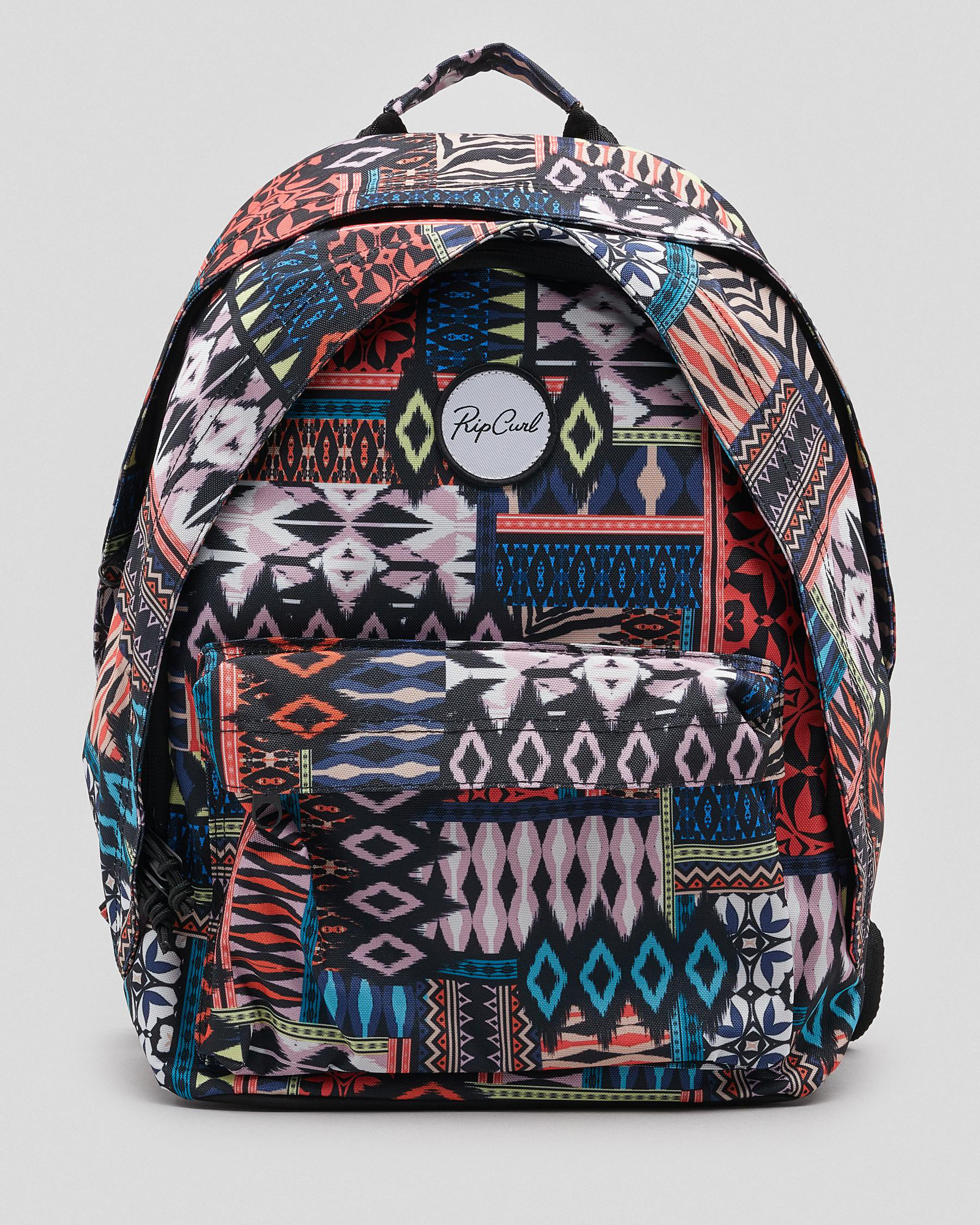 Shop Rip Curl Double Dome Backpack In Multico - Fast Shipping & Easy ...