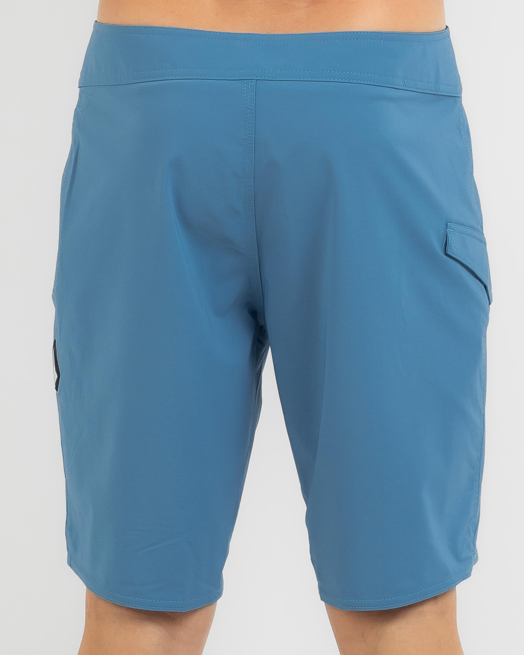 Shop Volcom Lido Solid Mod 20" Board Shorts In Blue Drift - Fast Shipping & Easy Returns - City ...