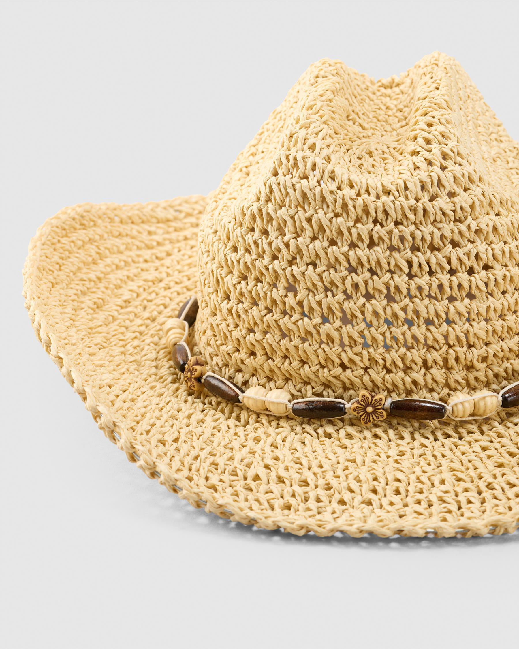Shop Mooloola Jade Cowgirl Hat In Natural - Fast Shipping & Easy ...