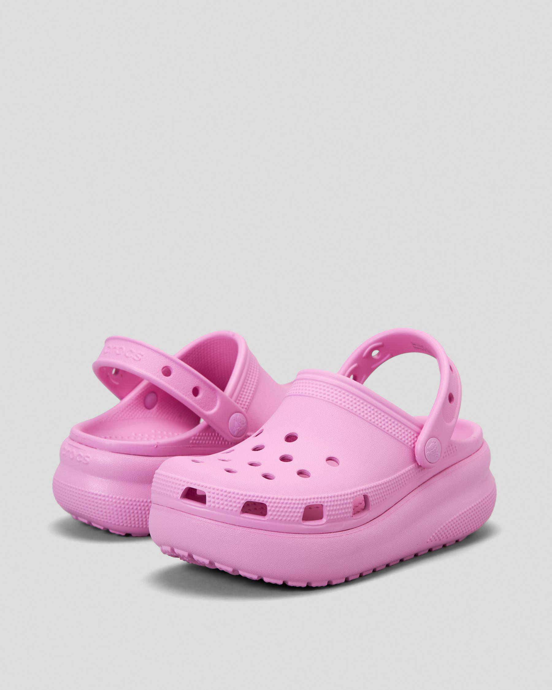 Crocs Kids' Classic Cutie Clogs In Taffy Pink - Fast Shipping & Easy ...