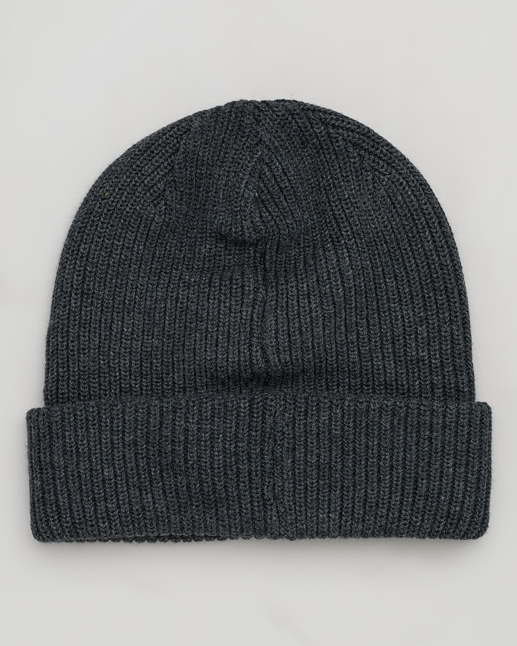 Shop Rip Curl Original Surfers Beanie In Black - Fast Shipping & Easy ...