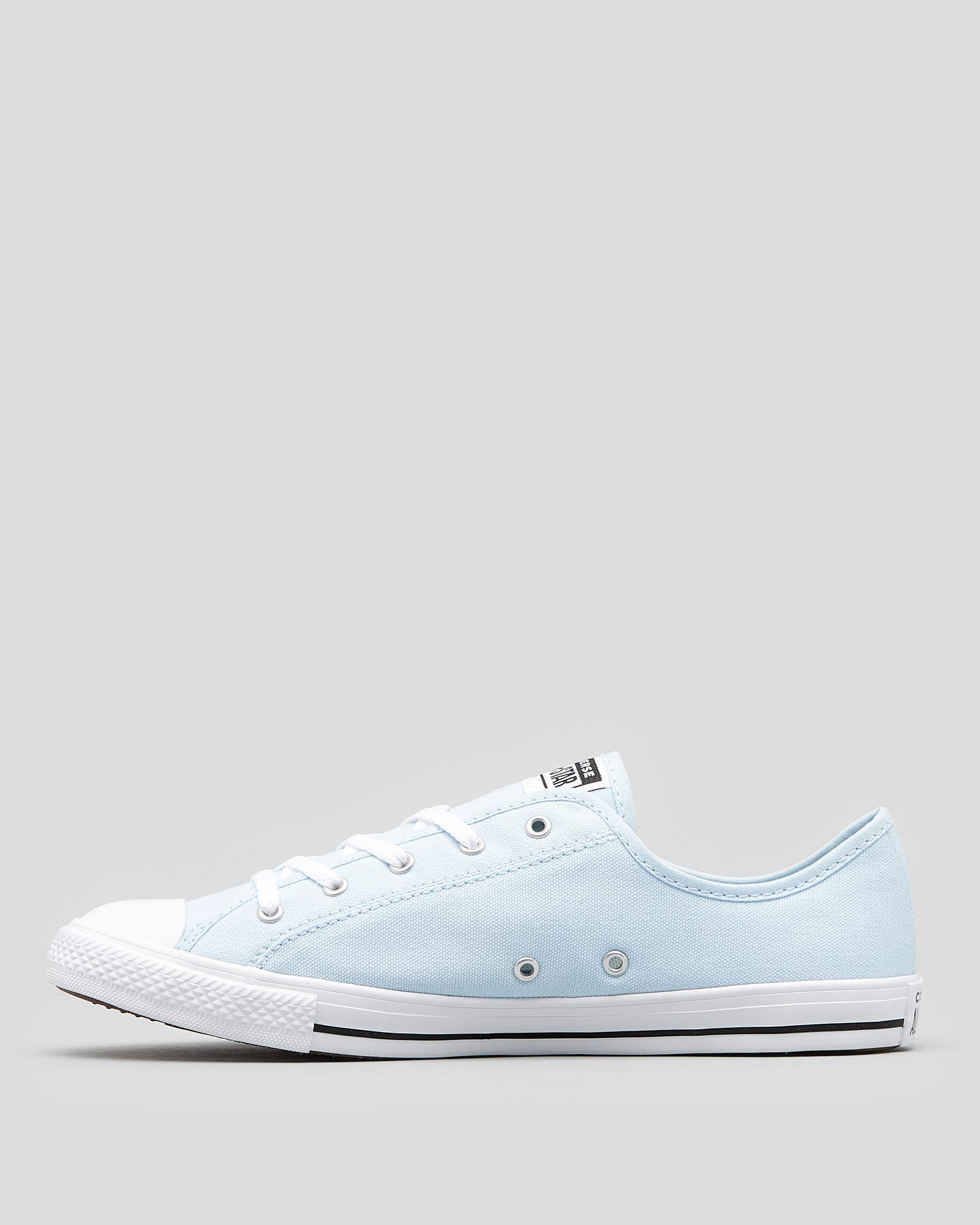 Shop Converse Womens Chuck Taylor All Star Dainty Shoes In Chambray ...