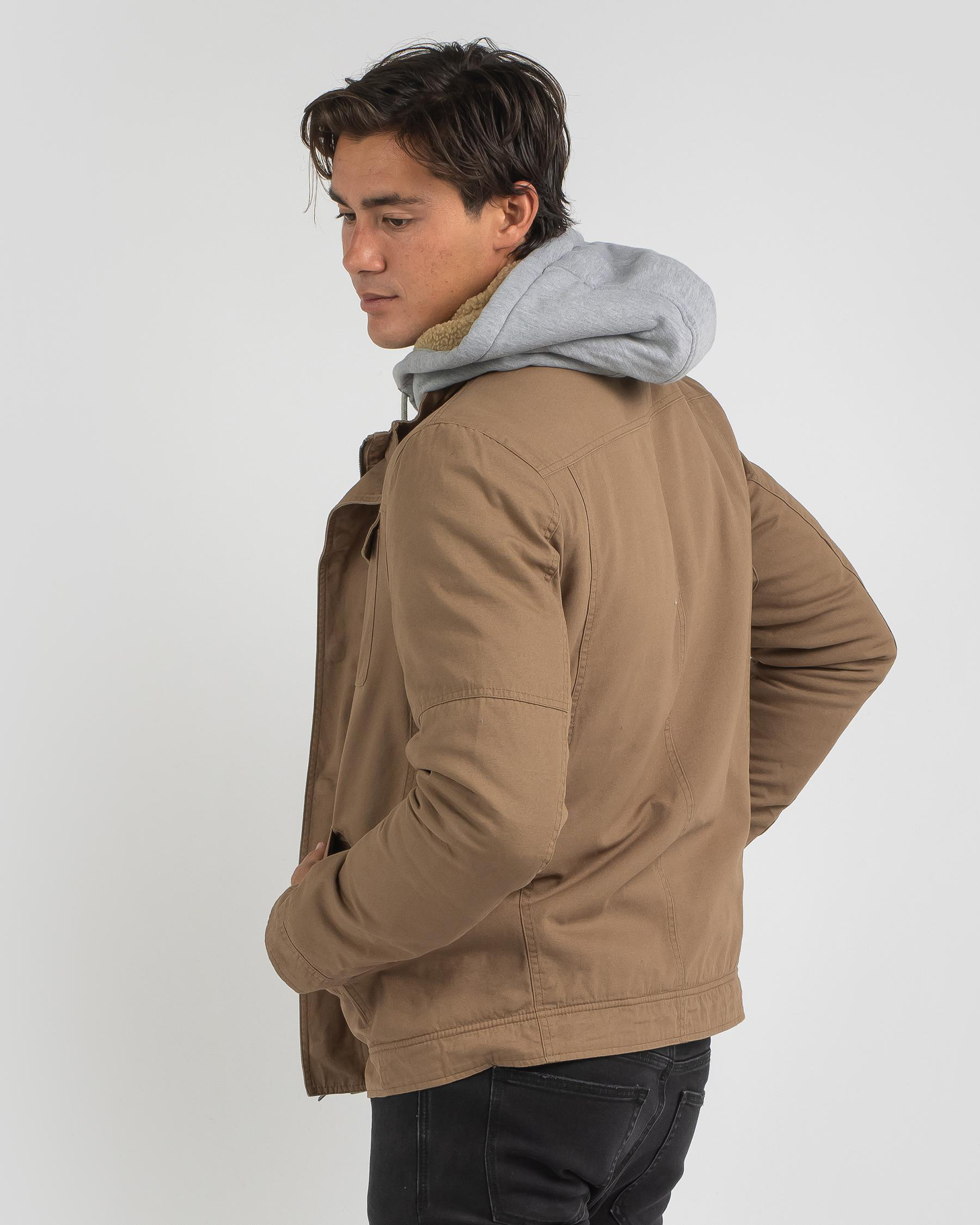Shop Jacks Deep Jacket In Tan - Fast Shipping & Easy Returns - City ...