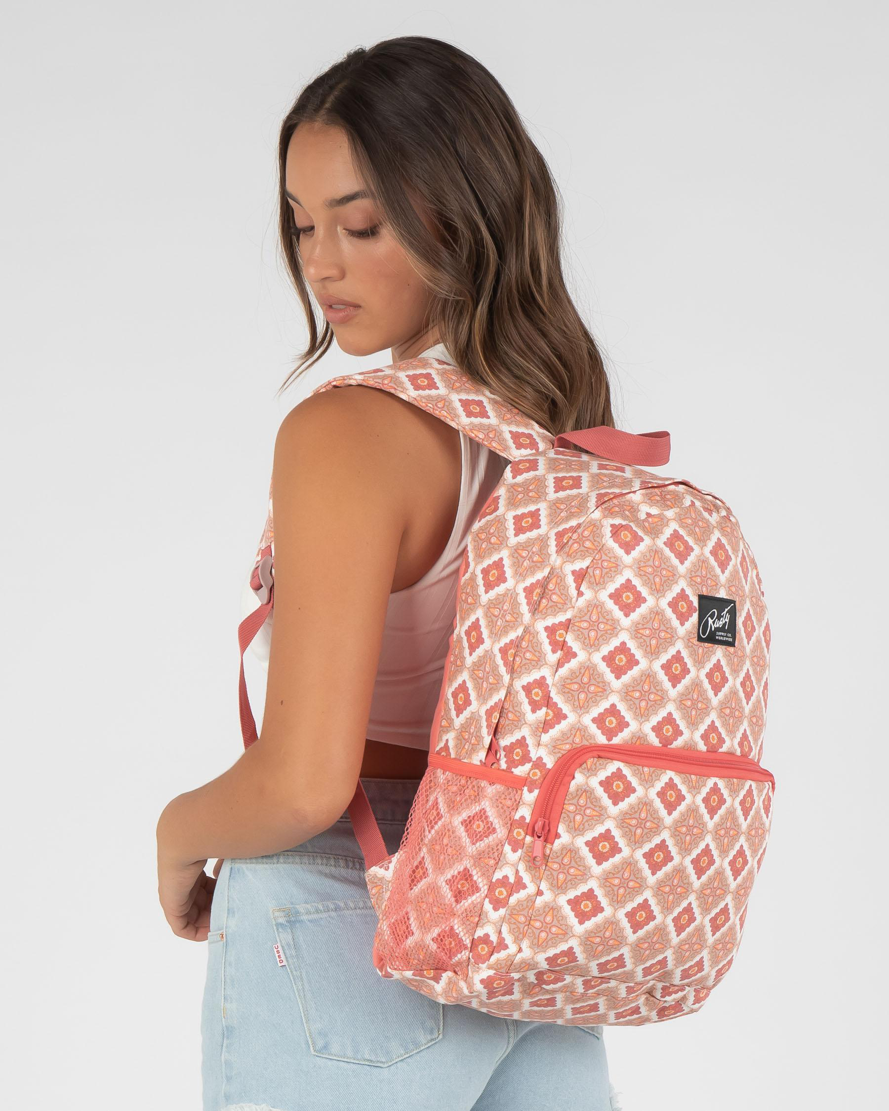 Rusty Indiana Backpack In Sunset Peach - Fast Shipping & Easy Returns ...