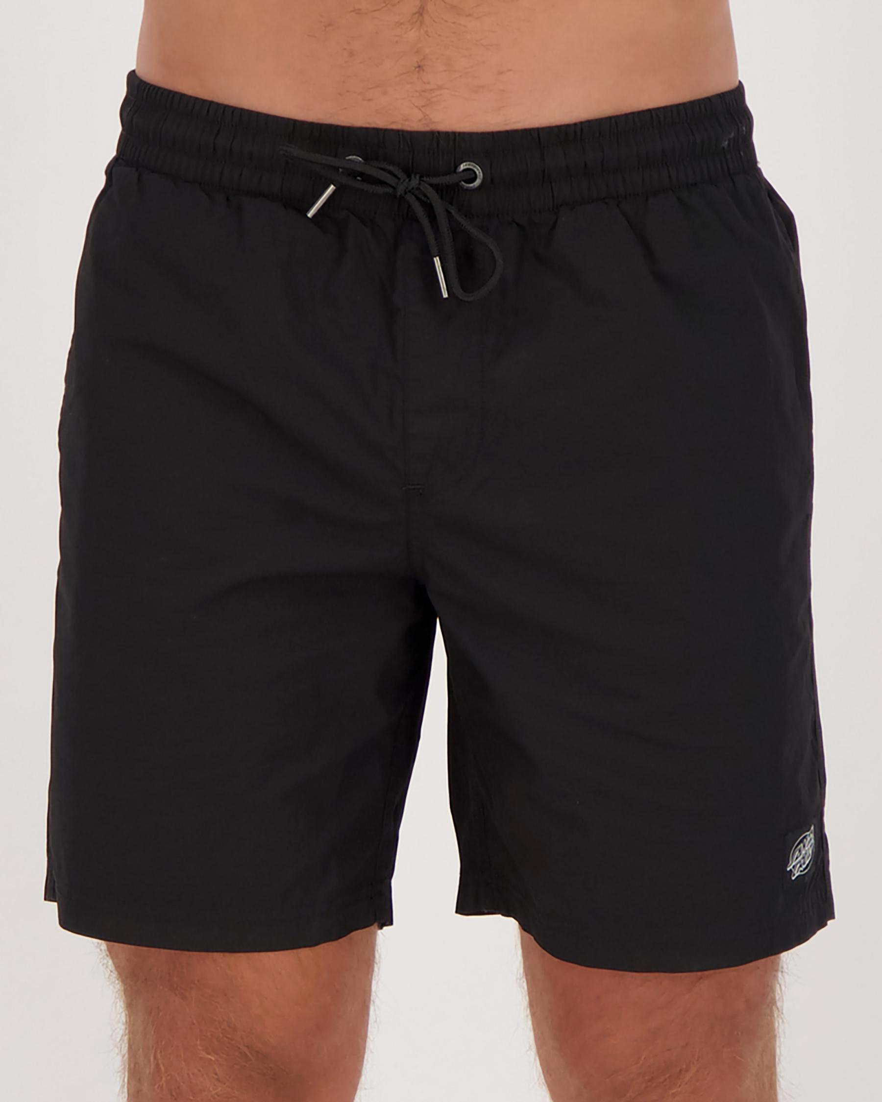Shop Santa Cruz Cruzier Solid Shorts In Black - Fast Shipping & Easy ...
