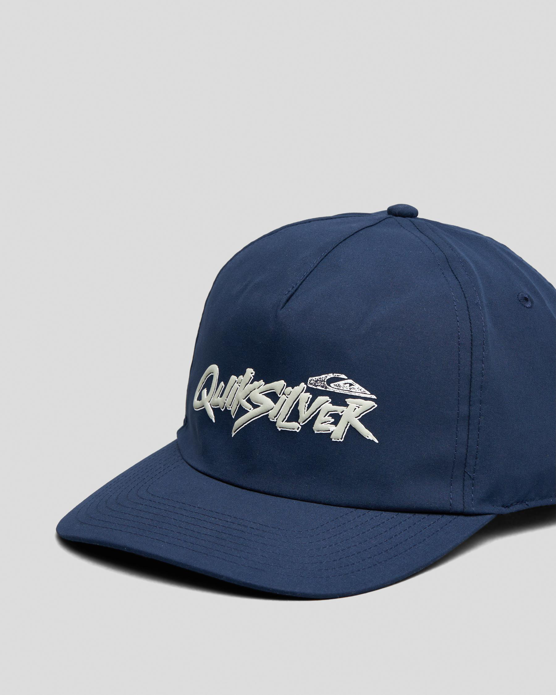 Shop Quiksilver Branded Cap In Midnight Navy - Fast Shipping & Easy ...