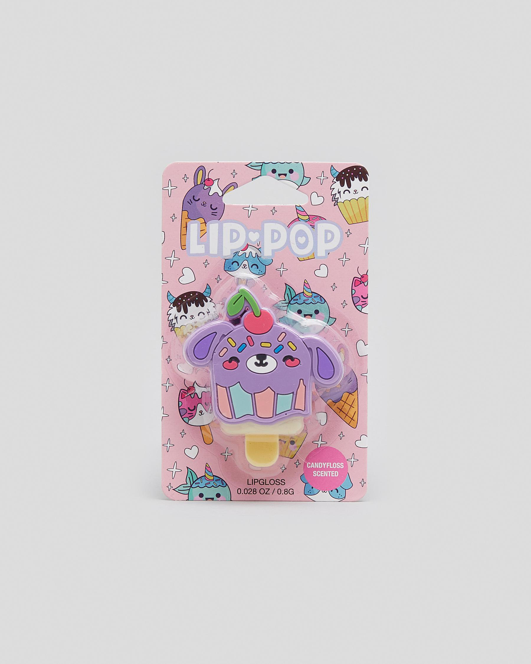 Shop Mooloola Cute Animal Pop Lip Gloss In Purple - Fast Shipping ...